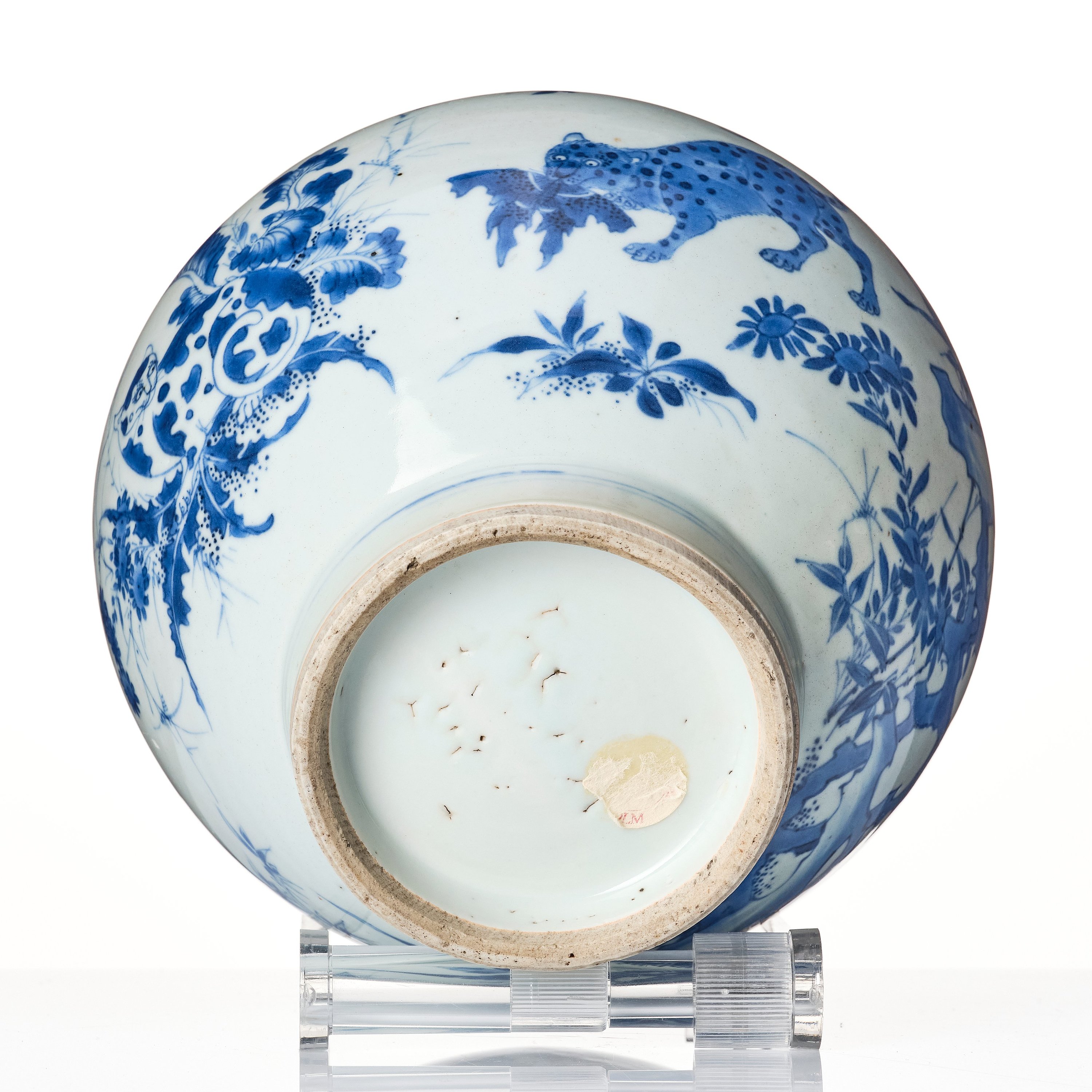A blue and white jar, Ming dynasty (1368-1644). - Bukowskis