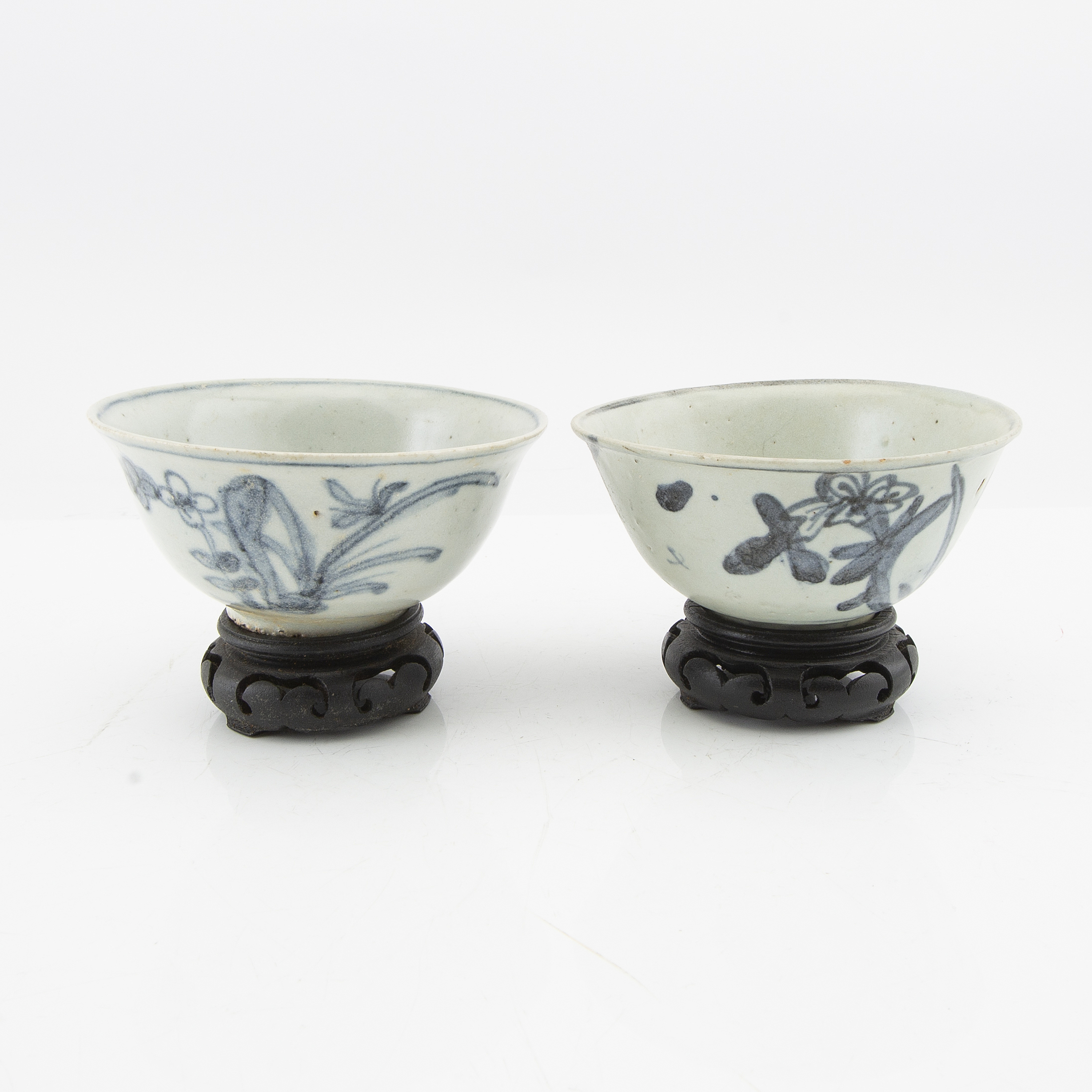 Bowls 2 pcs Wanli (1573-1619) Chinese porcelain. - Bukowskis