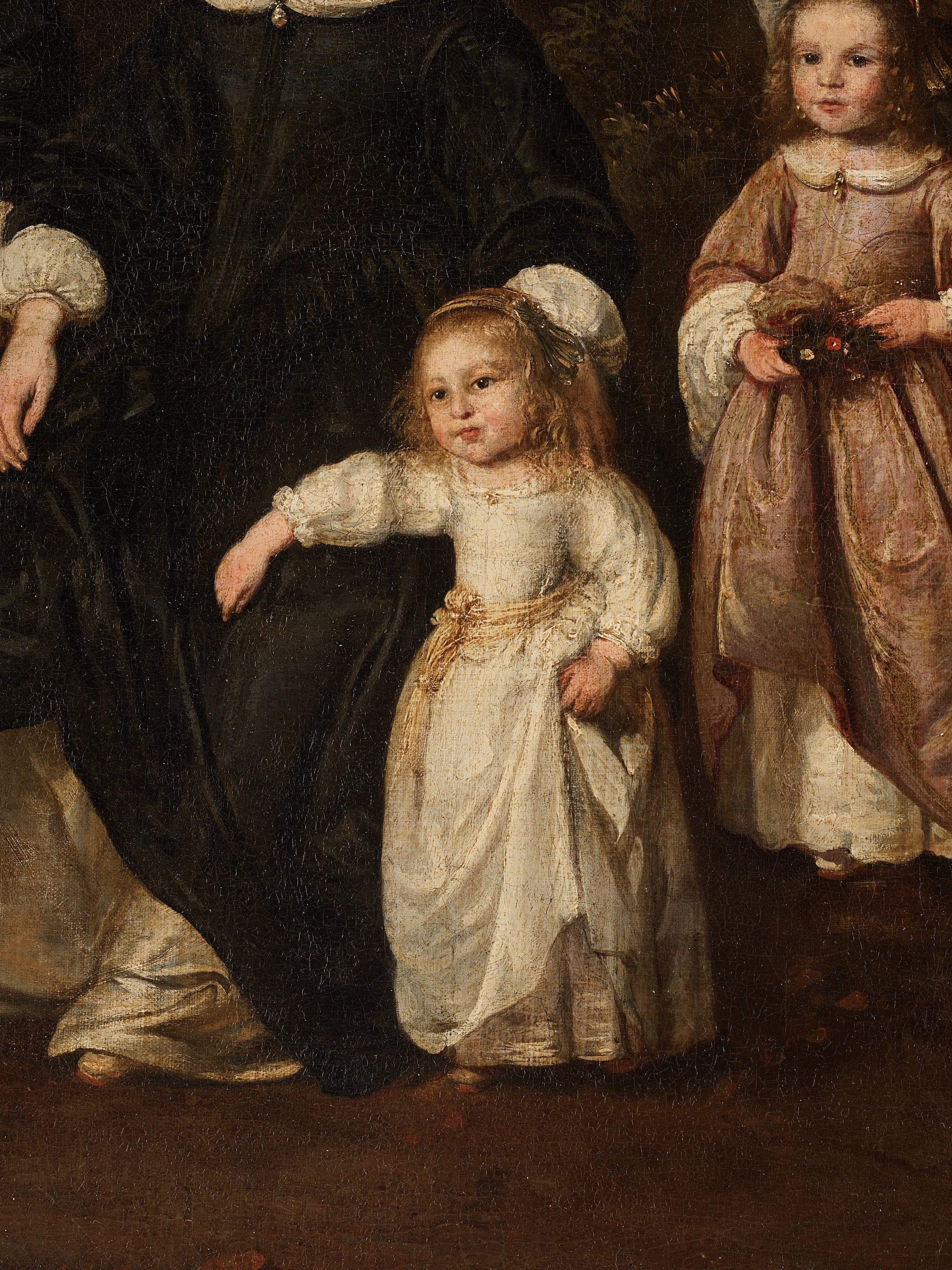 Thomas de Keyser Tillskriven, Familjebild i en park. - Bukowskis