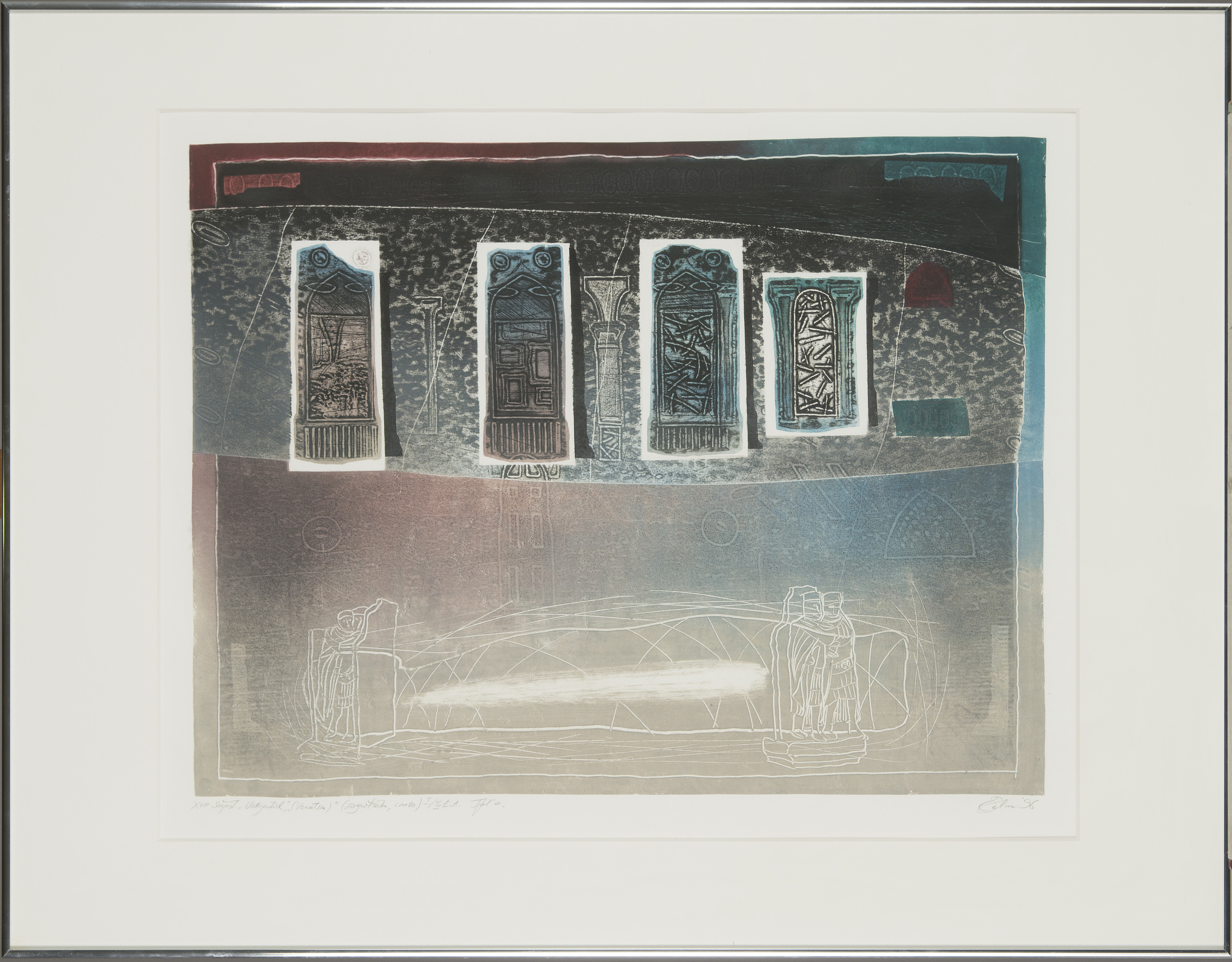 Sirje Eelma, intaglio, signed and dated -96, marked I/IV E.A. - Bukowskis