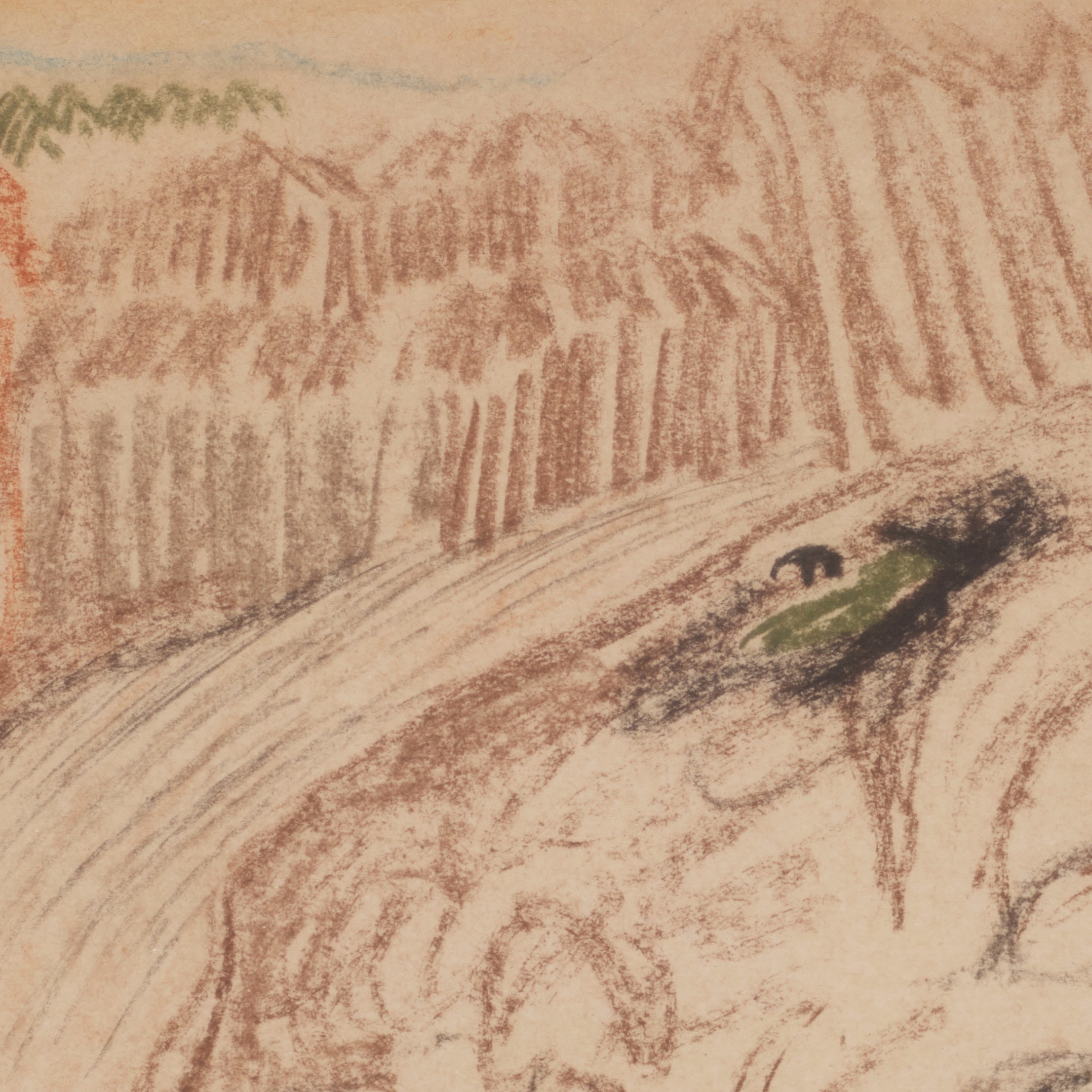 Carl Fredrik Hill, An Elephant by the Waterfall. - Bukowskis