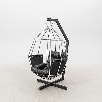 Ib Arberg, armchair "Gojan" ABRA Möbler, Taberg, 1970s. - Bukowskis