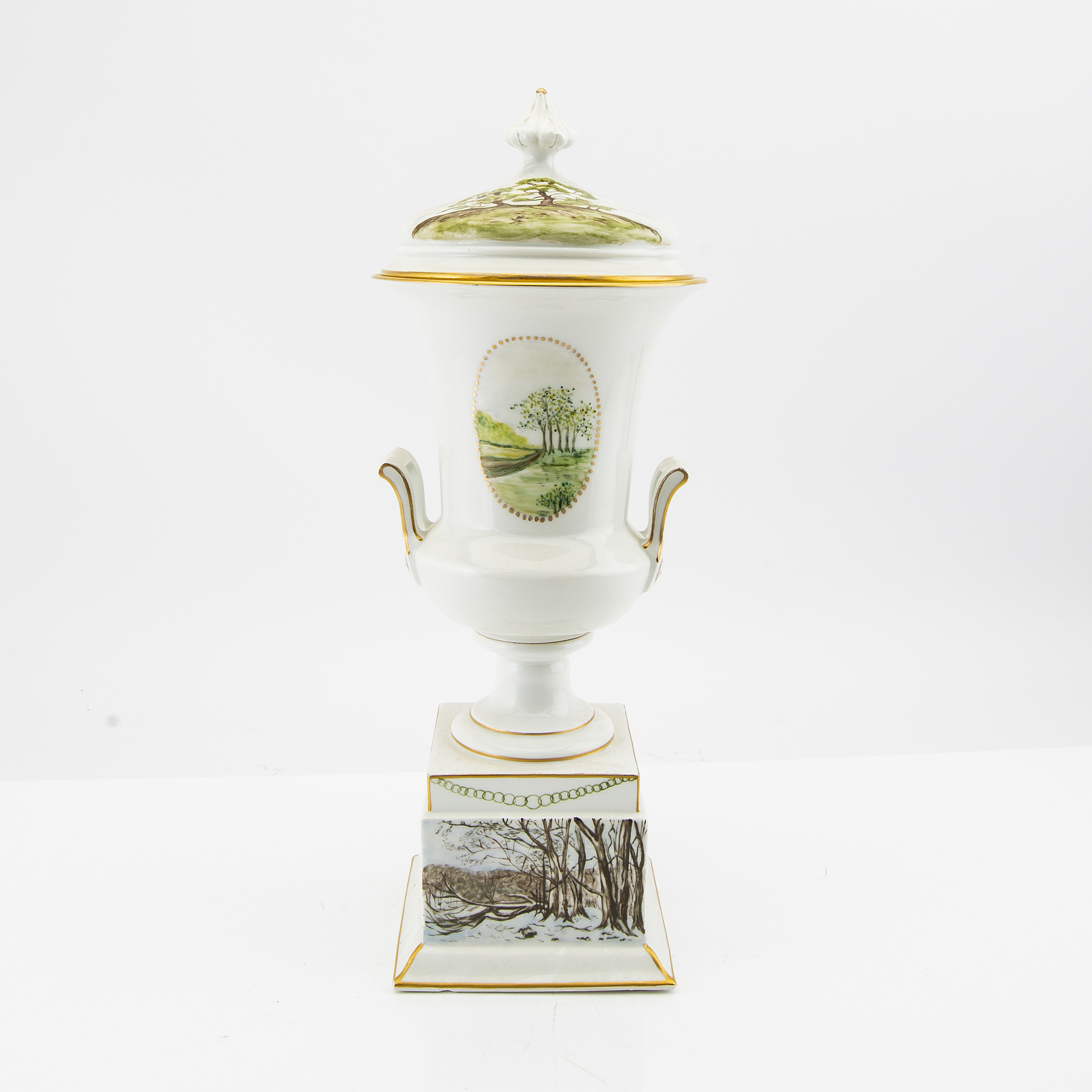 Lock trophy, Rosenthal, porcelain from the second half of the 20th ...