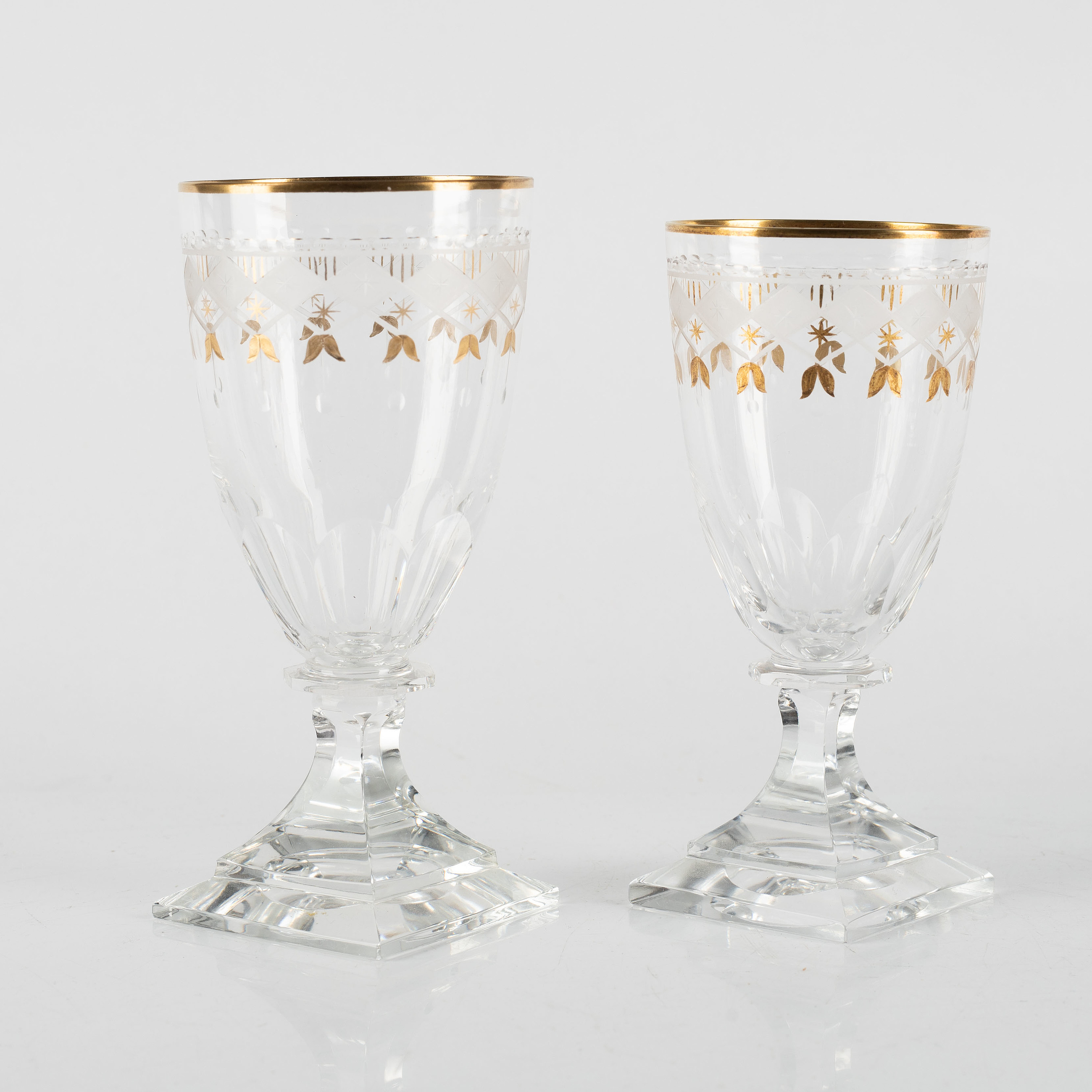 A 46-piece glass service, 'Junior', Kosta, Sweden. - Bukowskis