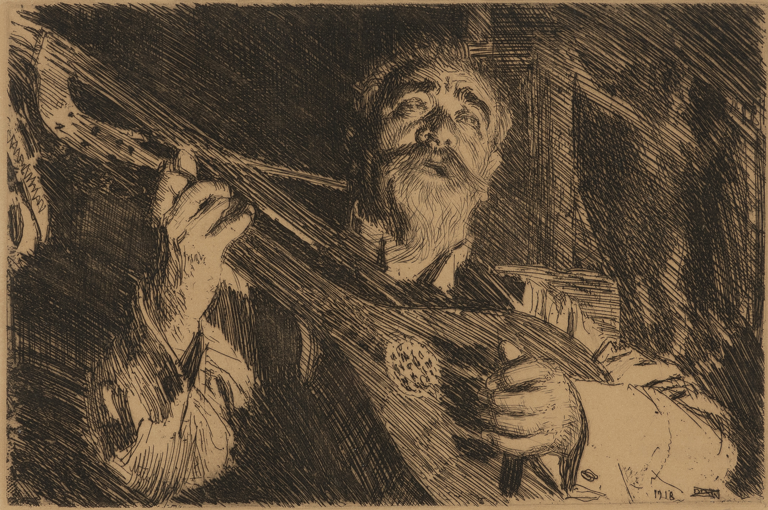Anders Zorn, "Vicke". - Bukowskis