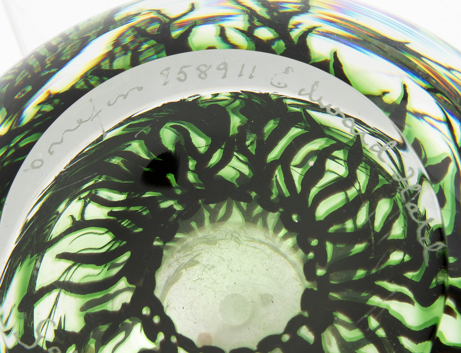 Edward Hald, a graal glass vase, Orrefors. - Bukowskis