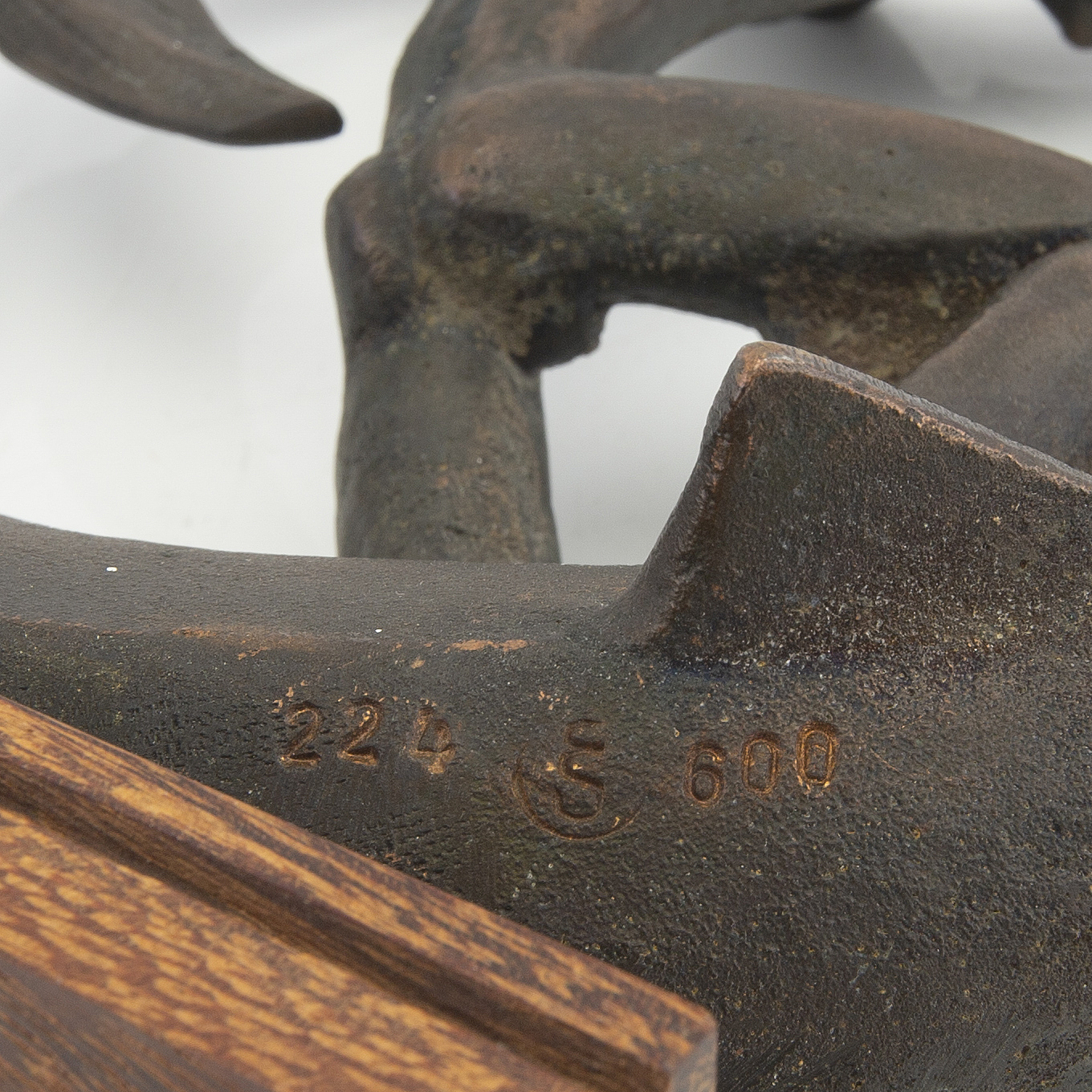 Edwin Scharff, sculpture signed and numbered 224/600 bronze. - Bukowskis