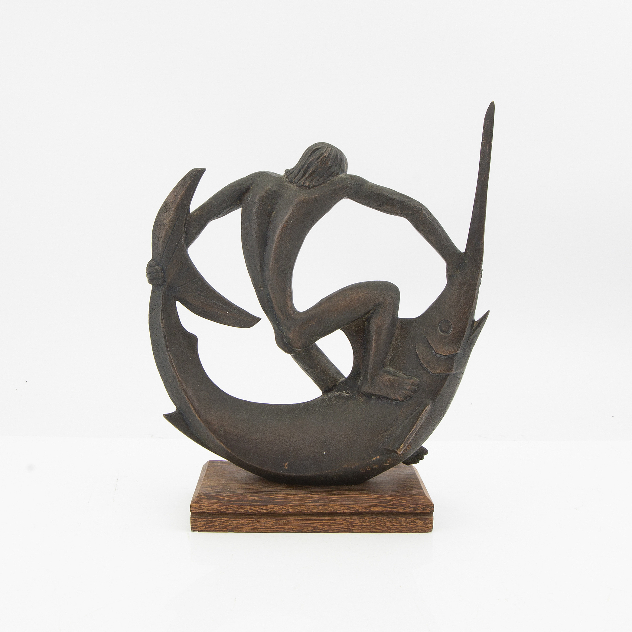Edwin Scharff, sculpture signed and numbered 224/600 bronze. - Bukowskis