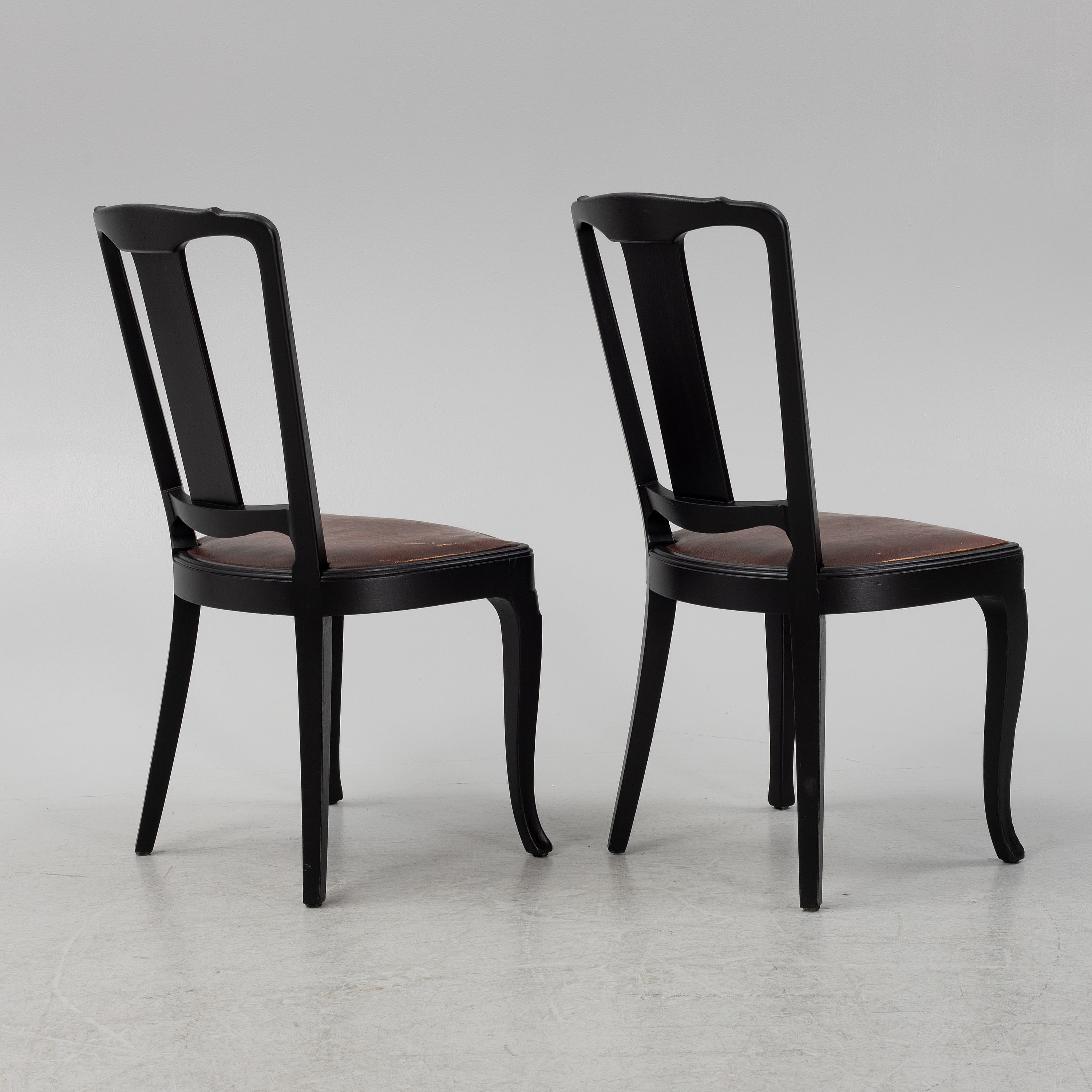 Eight early 20th century chairs. - Bukowskis
