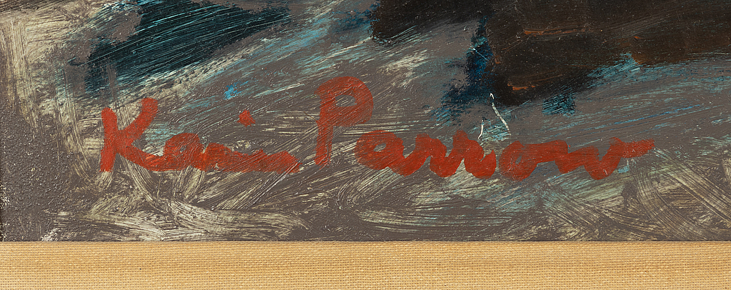 Karin Parrow, Coastal Landscape with Sailboat. - Bukowskis