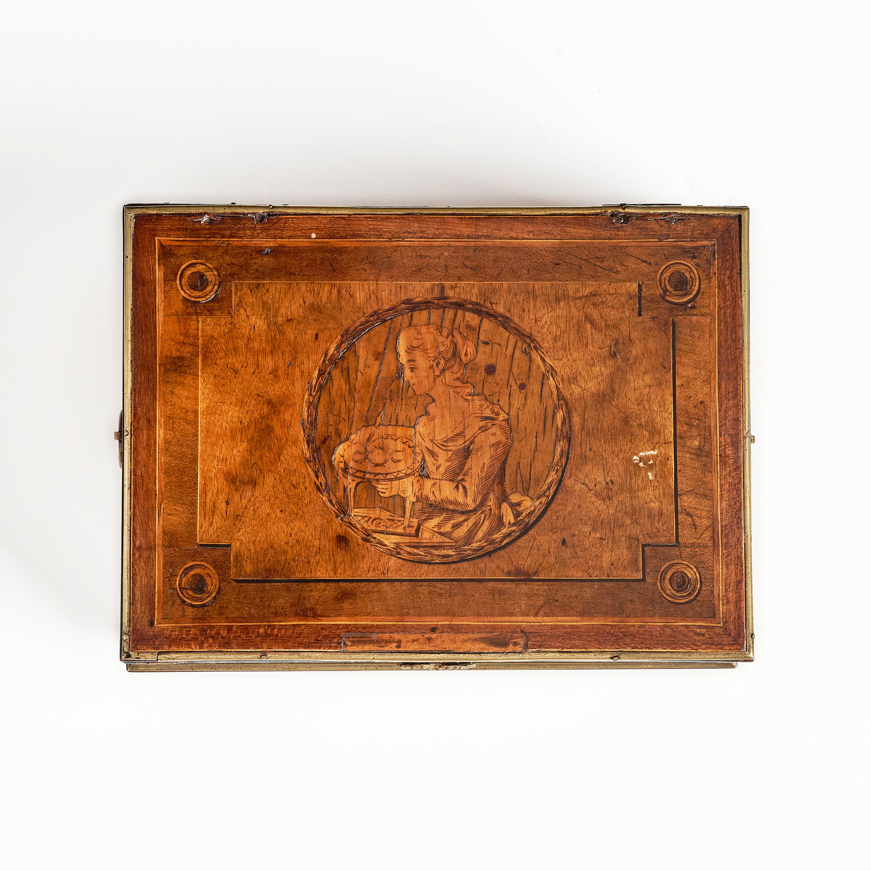 Skrin, med fällock, av Georg Haupt ( mästare i Stockholm 1770 - 1784 ...