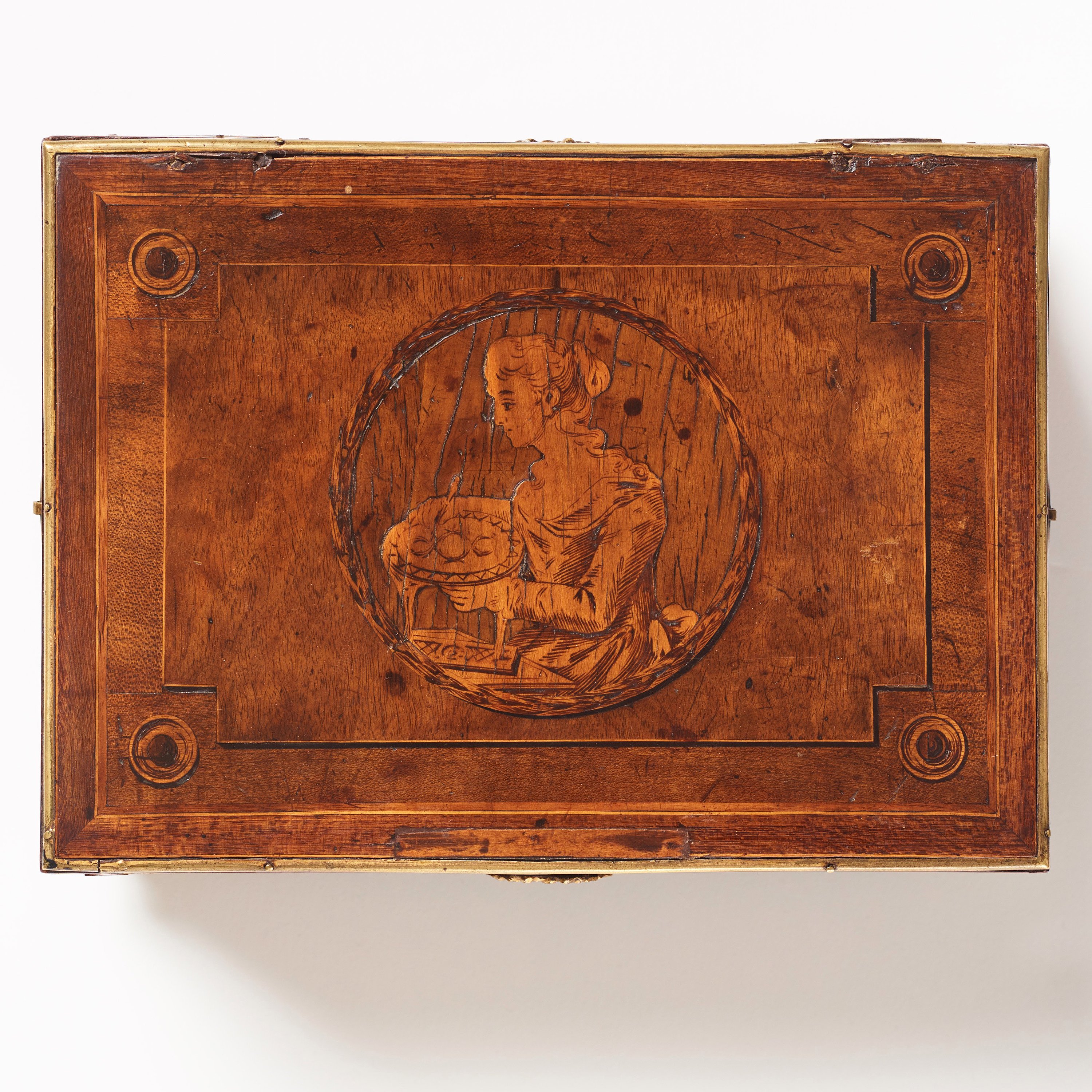 Skrin, med fällock, av Georg Haupt ( mästare i Stockholm 1770 - 1784 ...