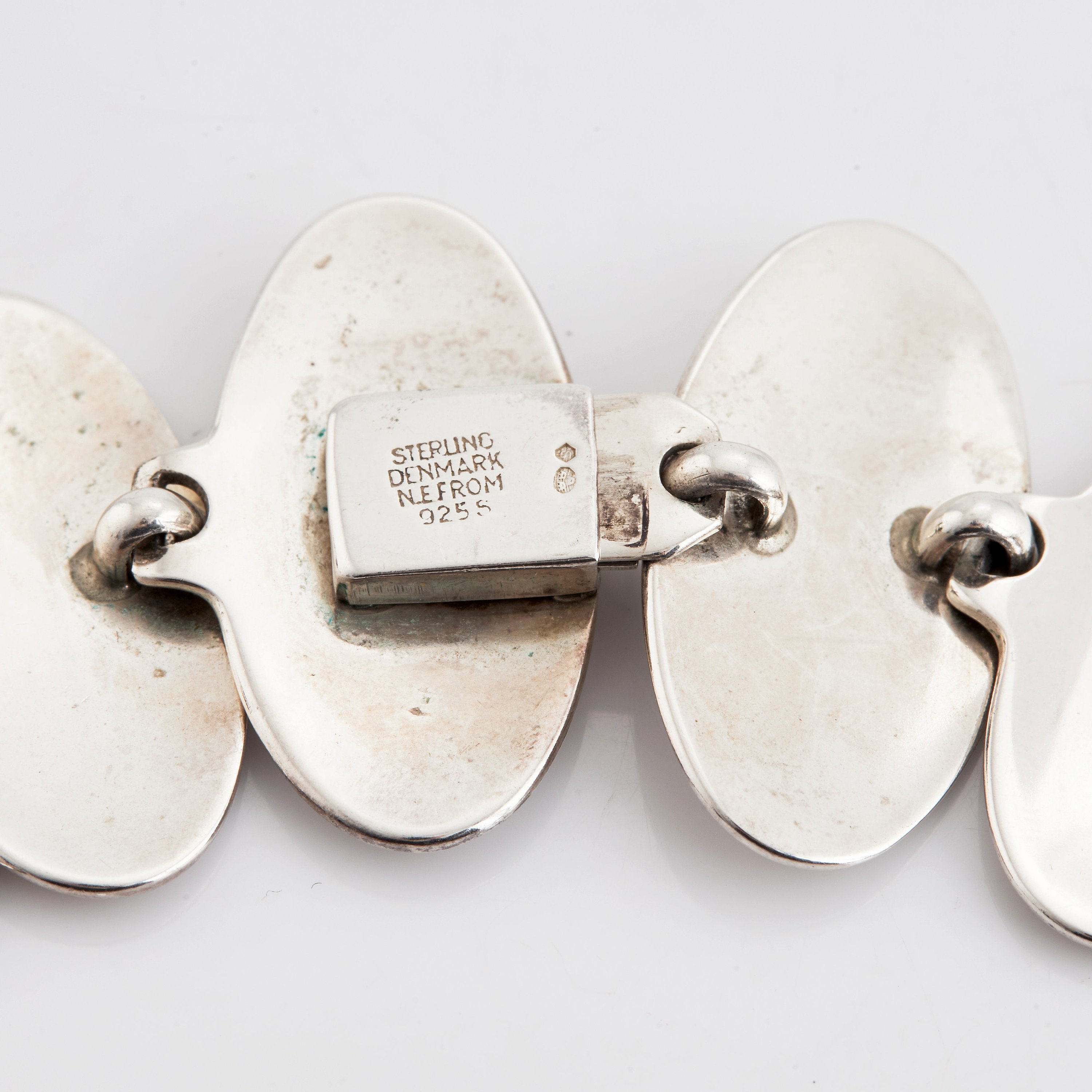 Niels Erik From, A sterling silver necklace, Denmark. - Bukowskis