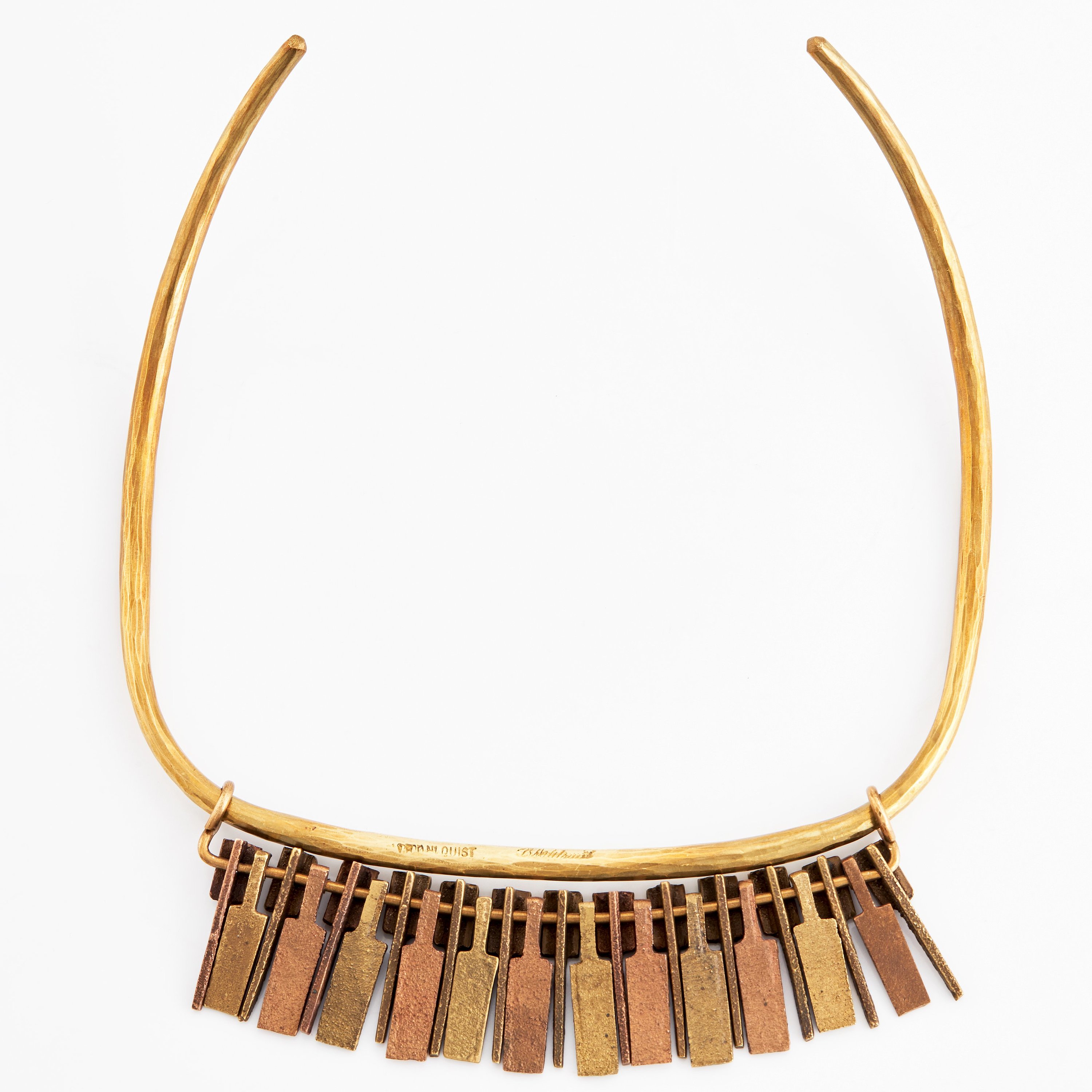 Inga-Britt "Ibe" Dahlquist, a bronze necklace, Visby. - Bukowskis