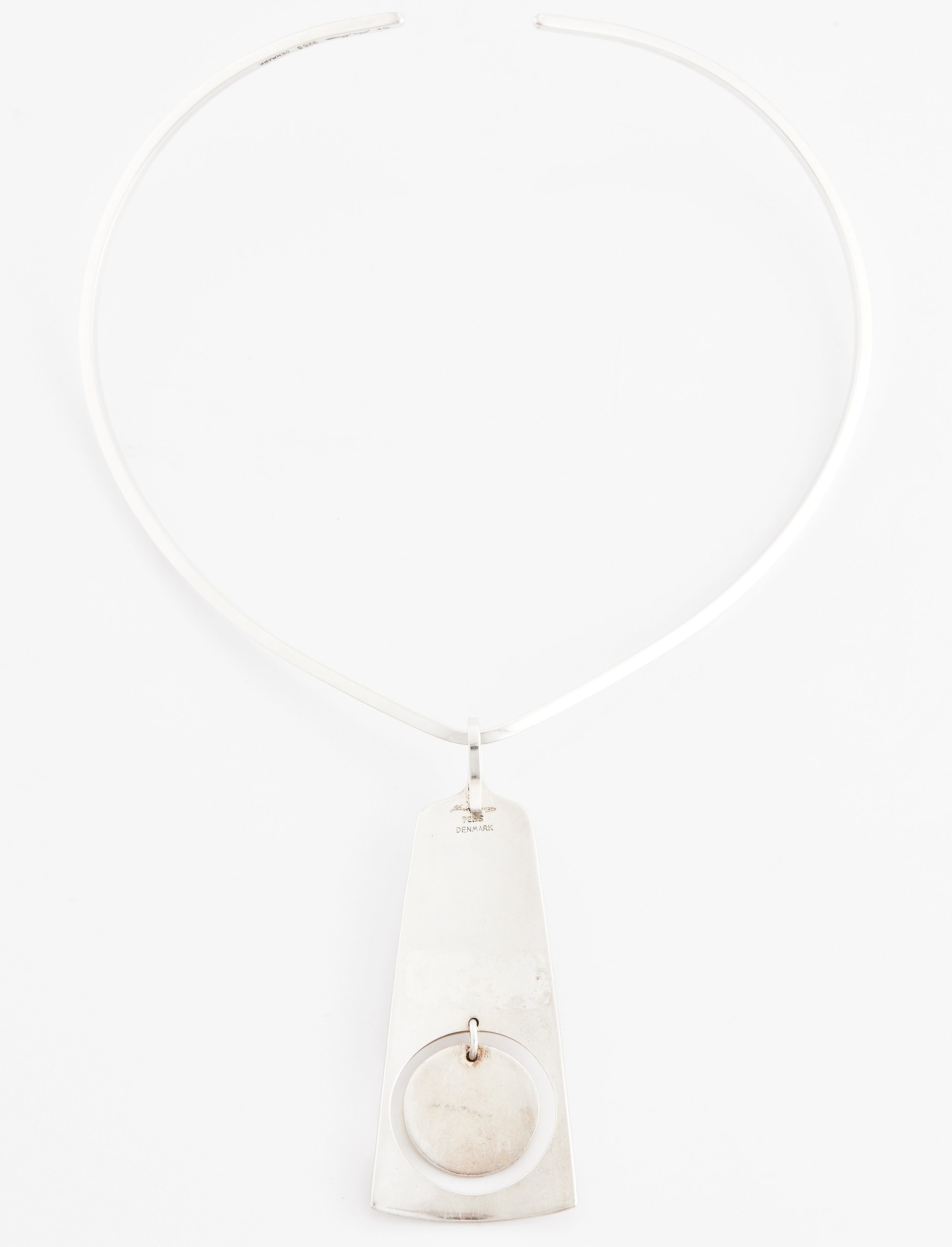 HANS HANSEN, collier sterling silver, Denmark. - Bukowskis