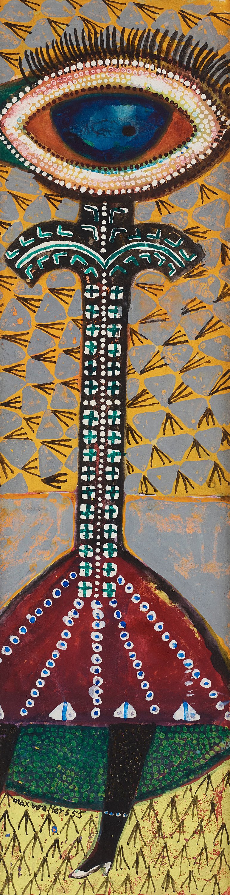 Max Walter Svanberg, Composition with Eye. - Bukowskis