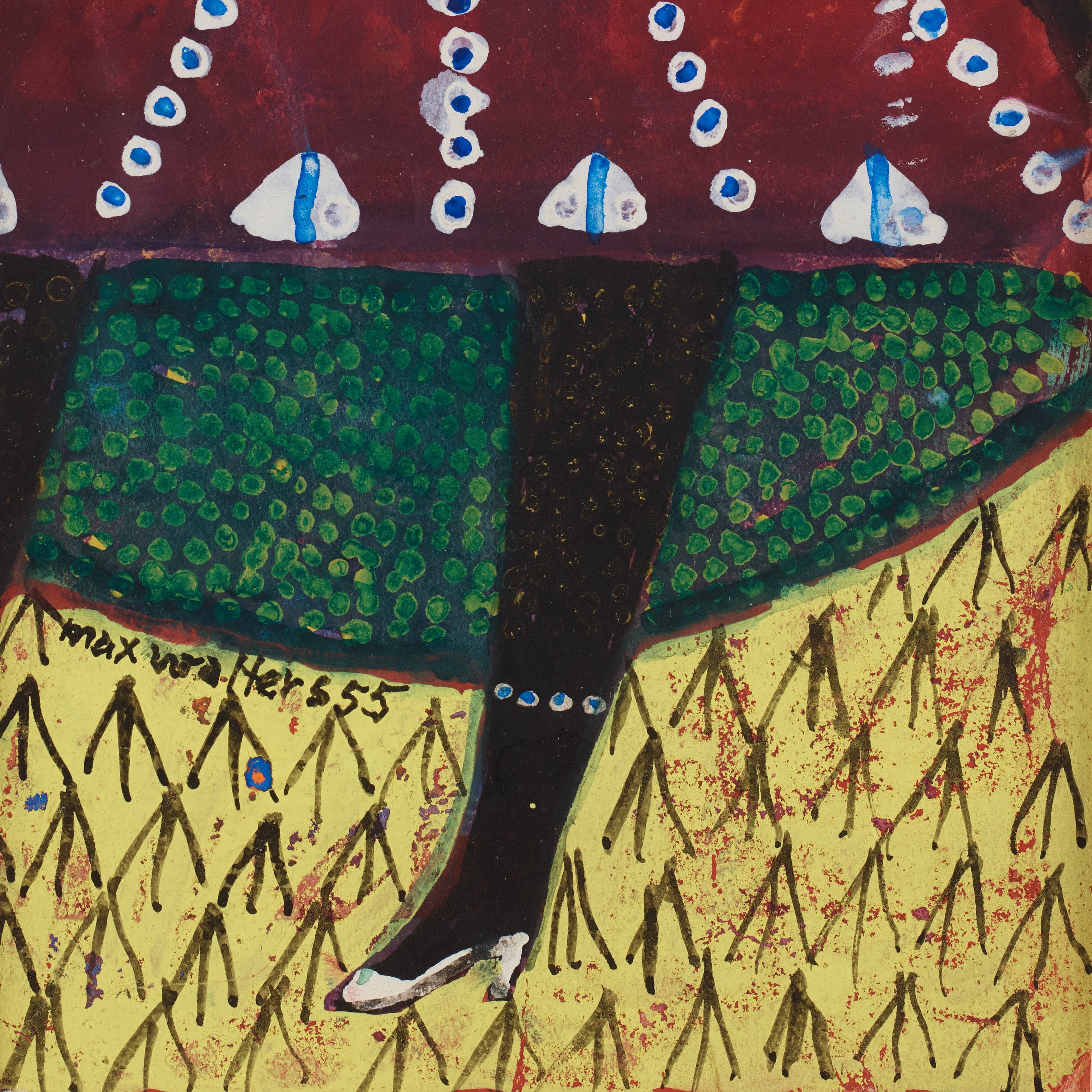 Max Walter Svanberg, Composition with Eye. - Bukowskis