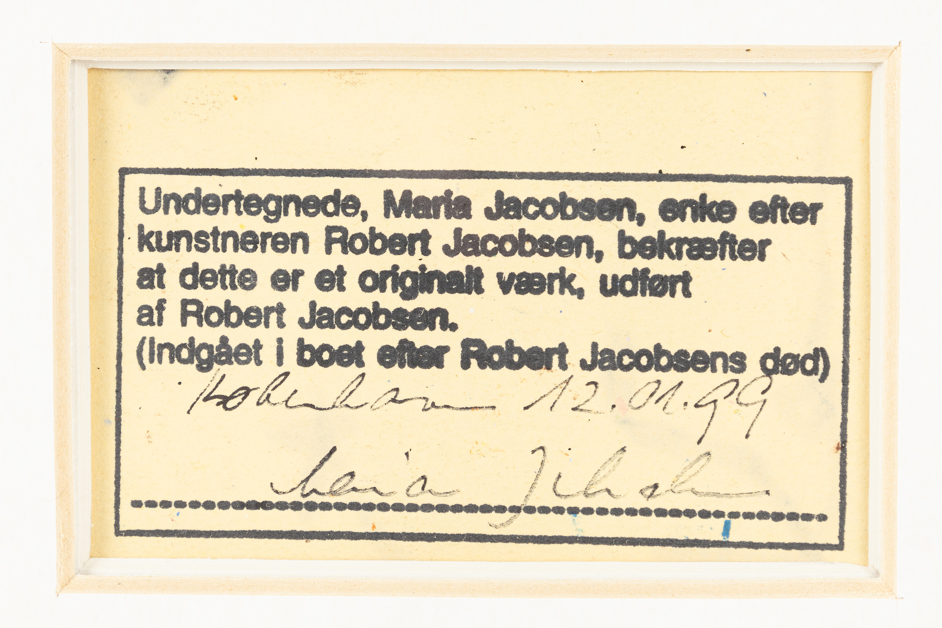 Robert Jacobsen, Composition. - Bukowskis