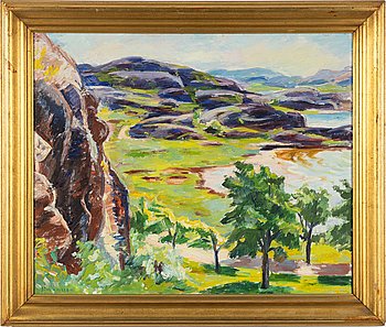 Birger Simonsson, Landscape, West Coast. - Bukowskis