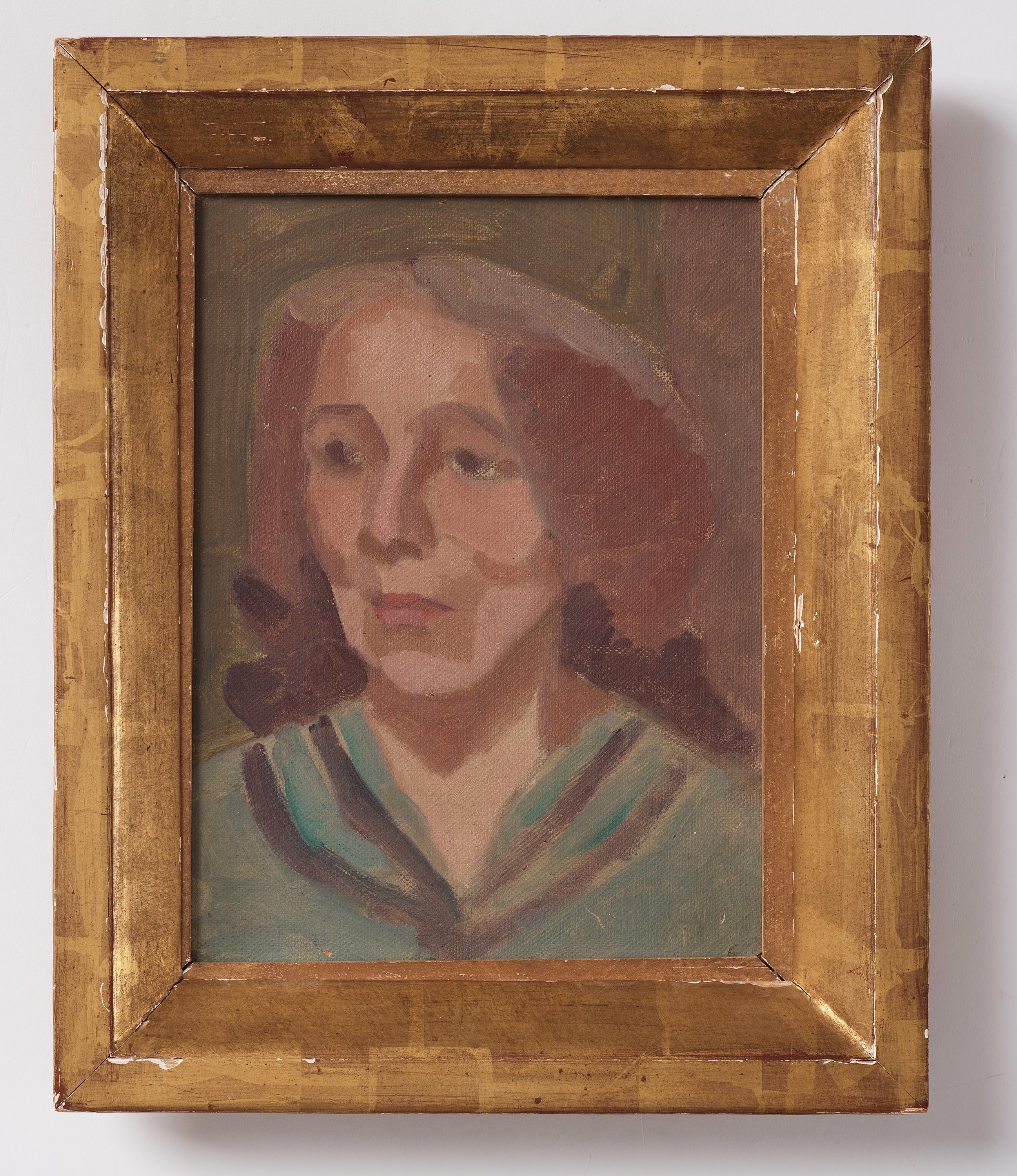 Ivan Aguéli, Portrait Study (Madame Huot). - Bukowskis