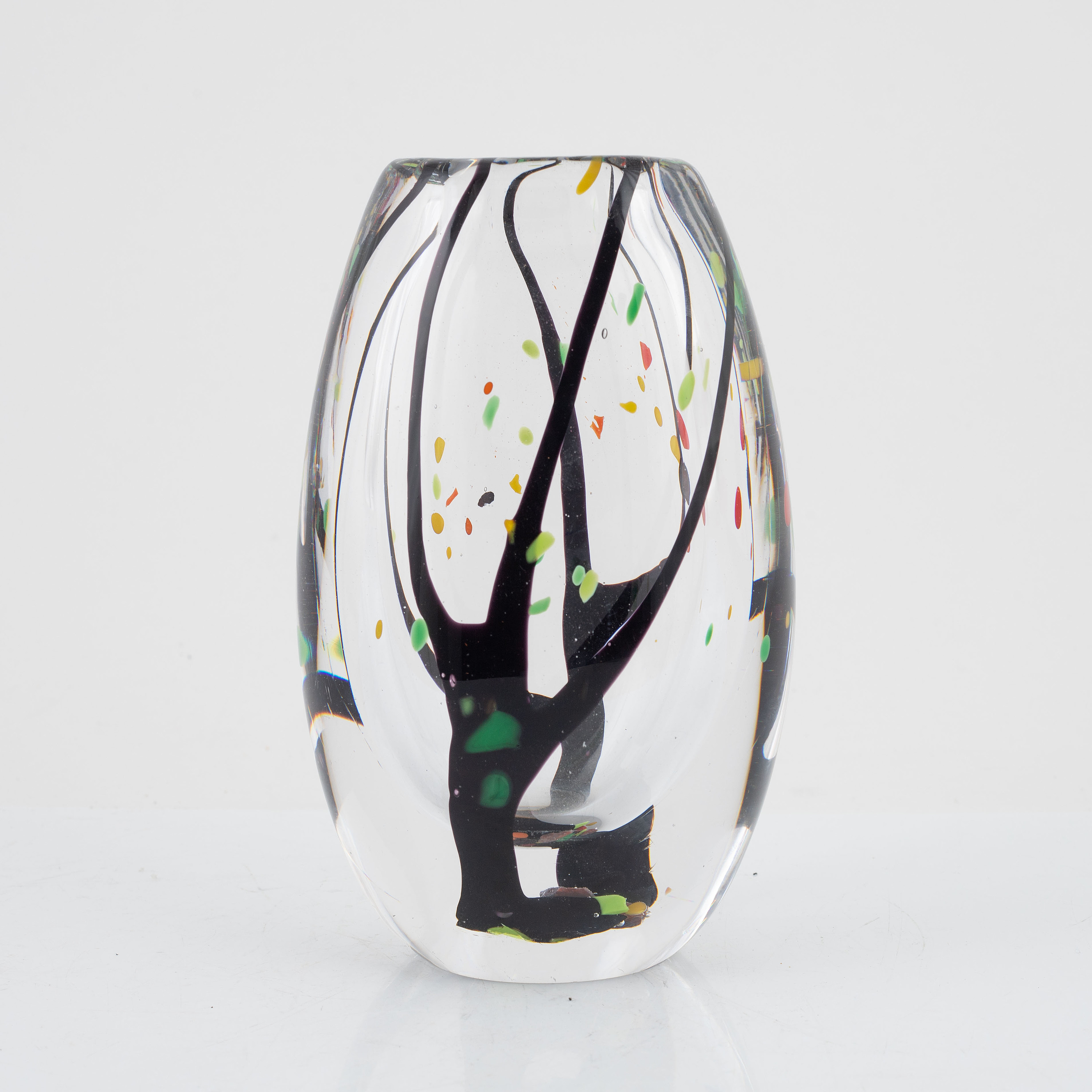 Vicke Lindstrand, Vicke Lindstrand, an 'Autumn' (Höst) glass vase ...