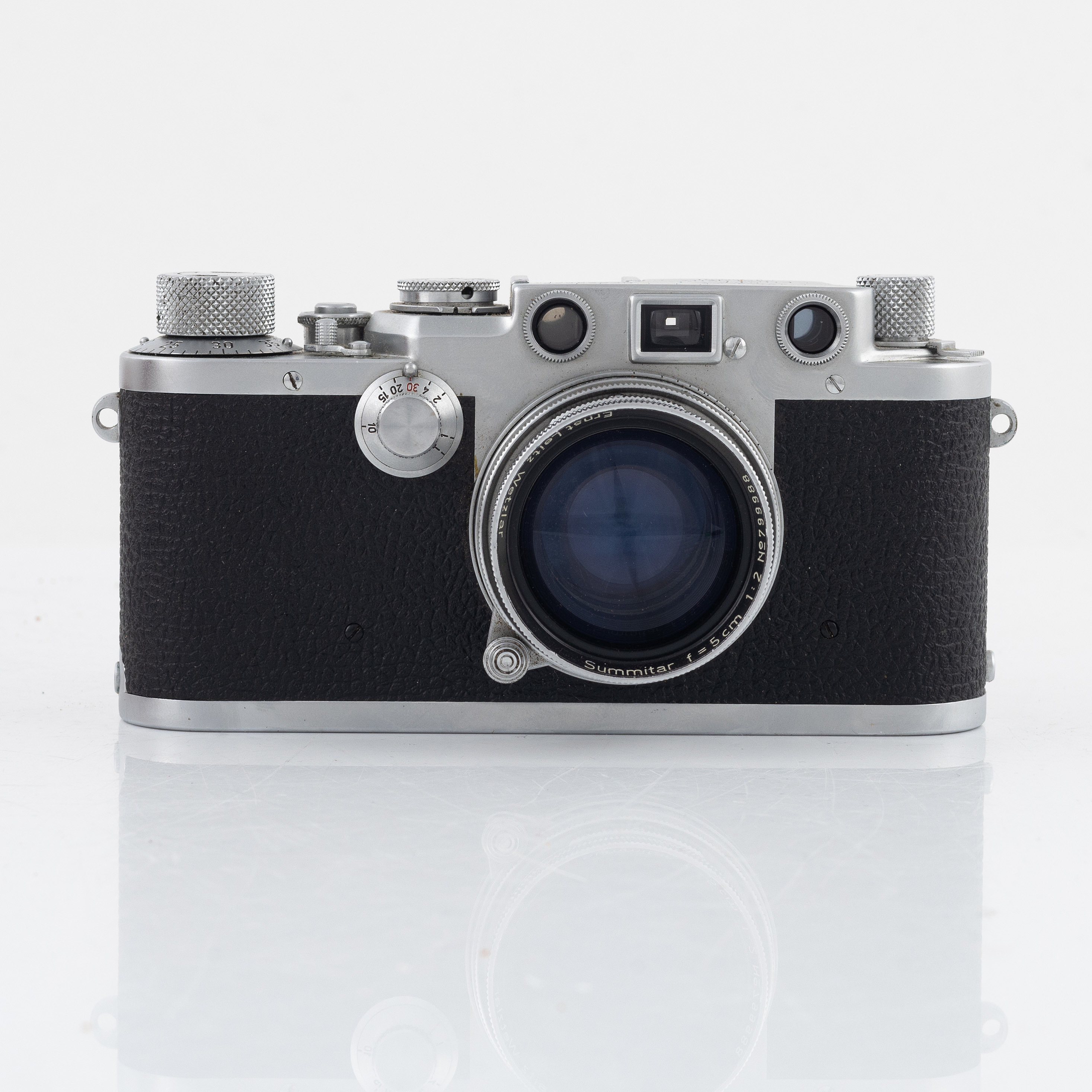 Leica IIIf, "Black Dial", no. 559646, 1951. - Bukowskis