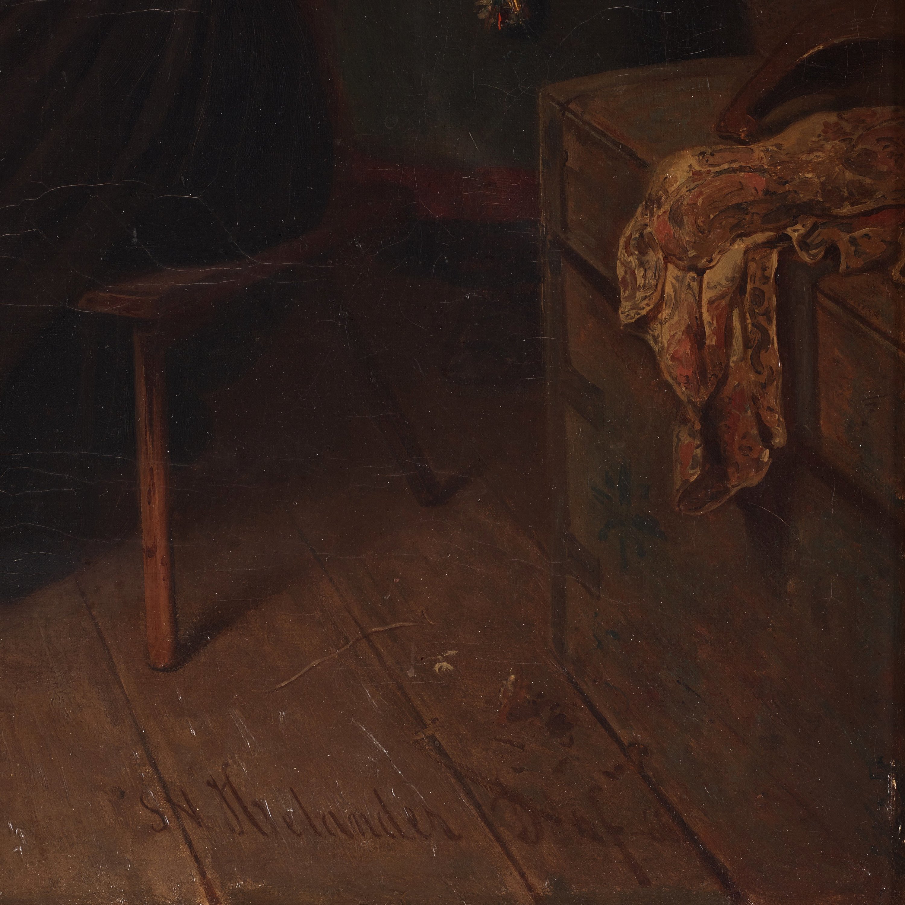 Sven Victor Helander, The farewell. - Bukowskis