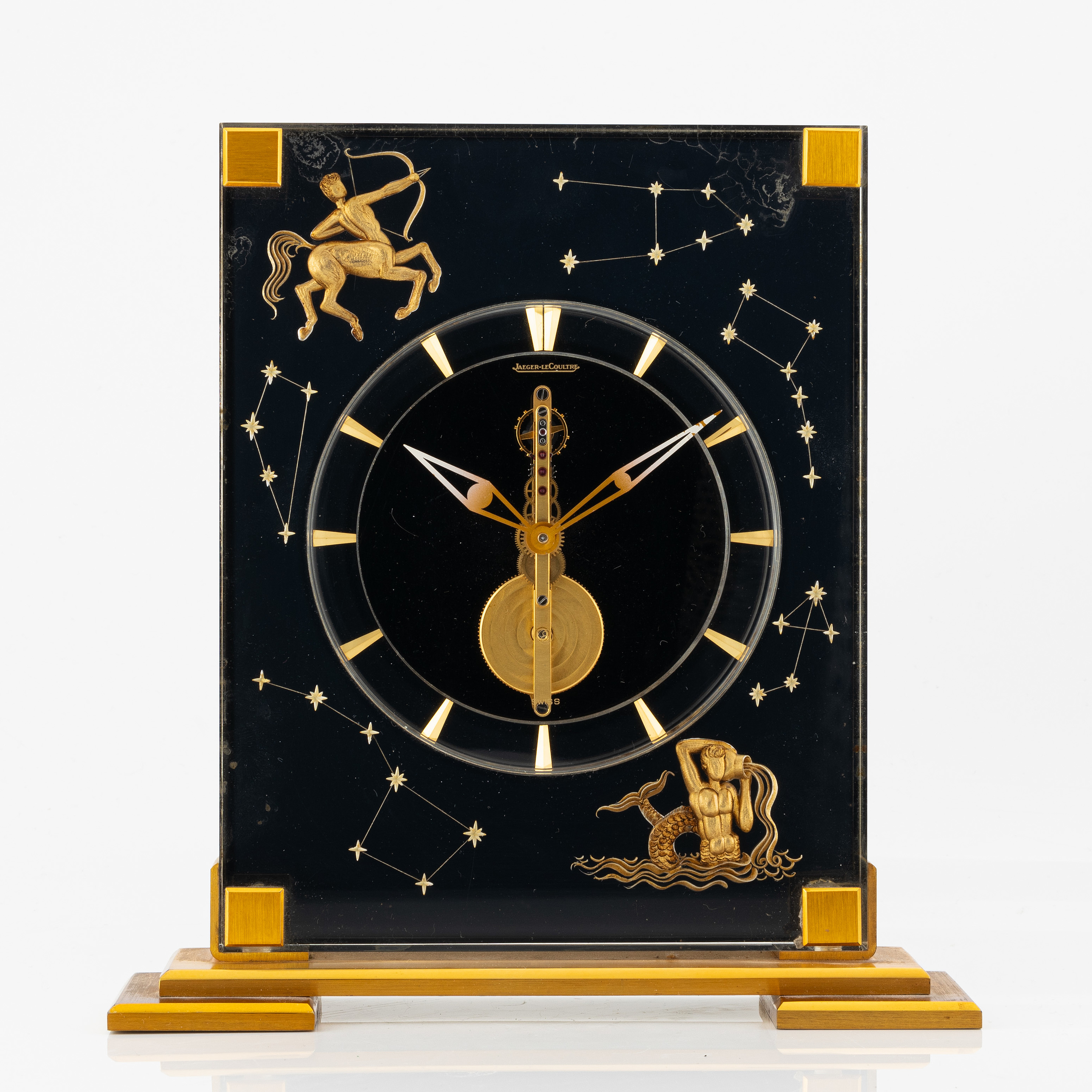 Jaeger-LeCoultre, table clock, 19 x 5 x 21 cm. - Bukowskis