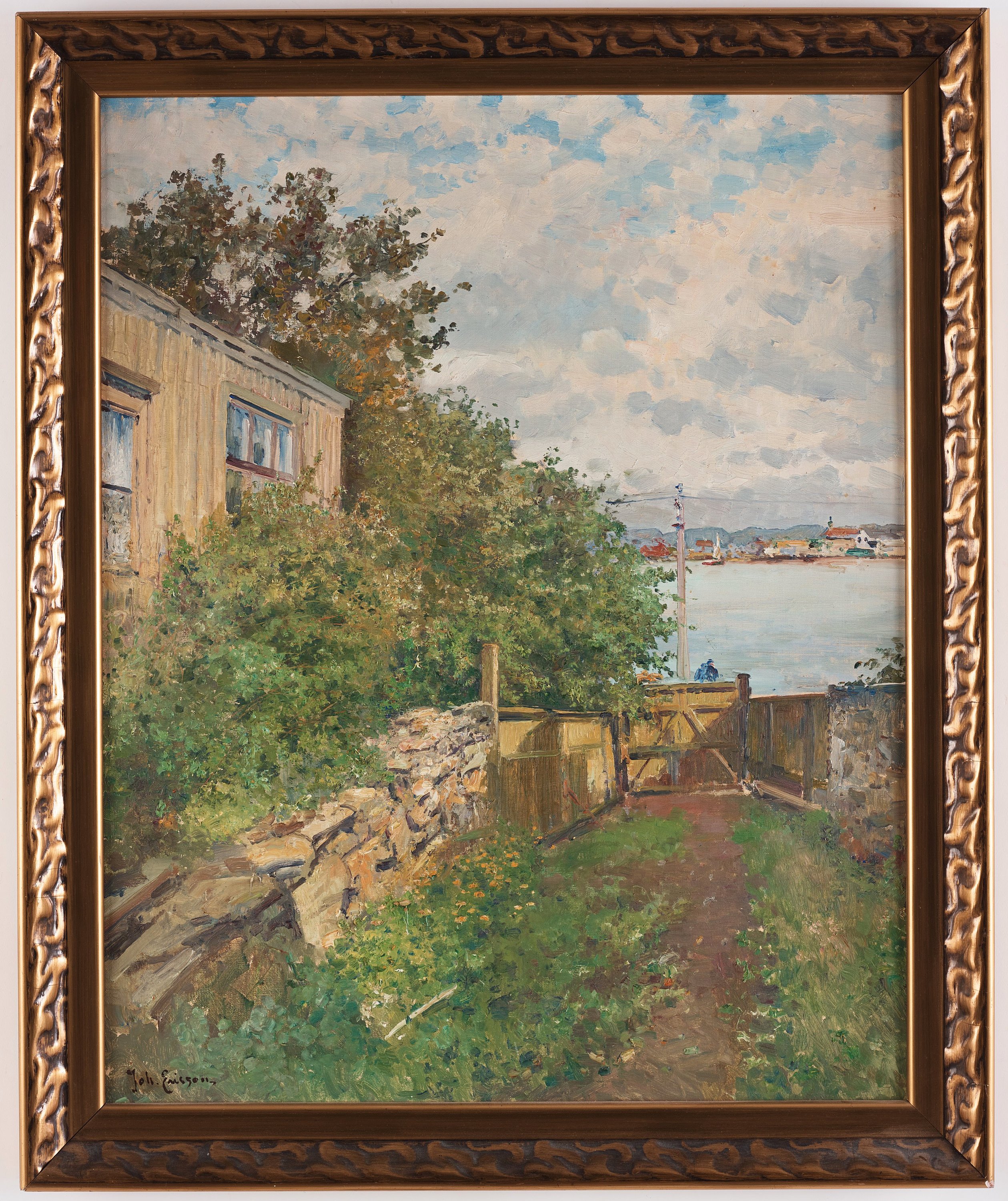 Johan Ericson, View from Marstrand. - Bukowskis