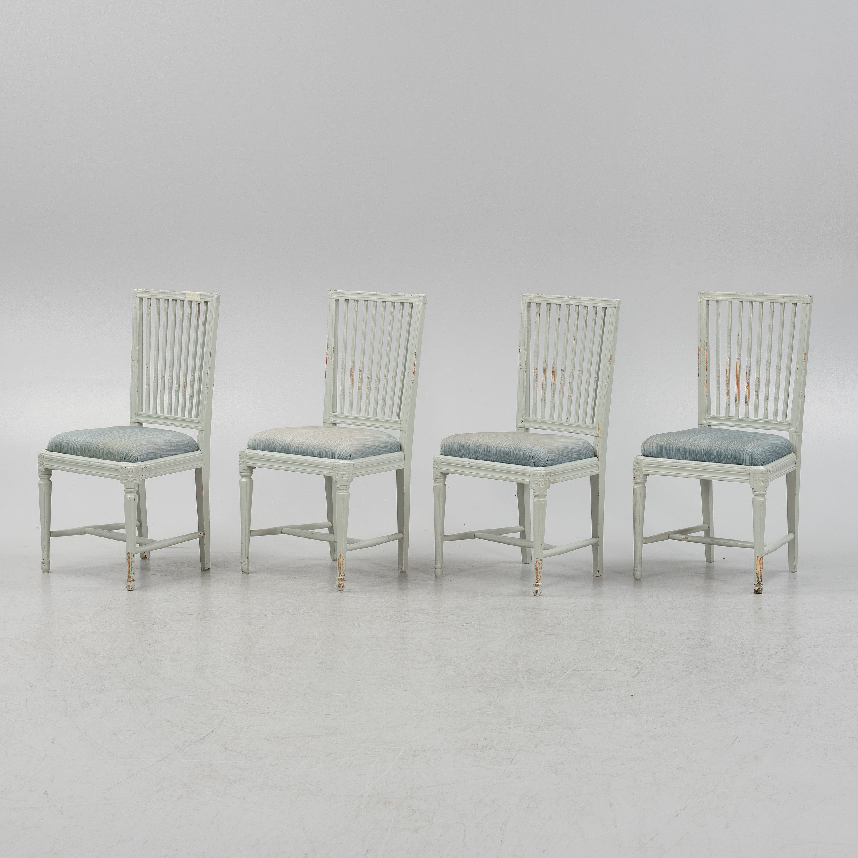 Stolar, 4 st, sengustavianska, 1800-tal. - Bukowskis