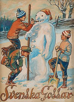 Jenny Nyström, "Svenska gossar". - Bukowskis