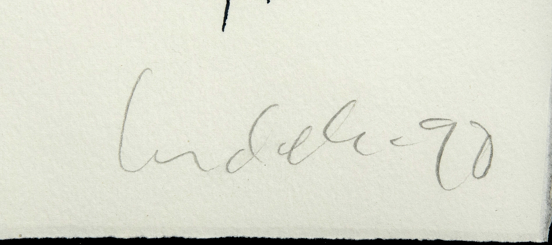 Ulf Lundell, färglitografi, signerad numrerad och daterad 1992 25/100 ...