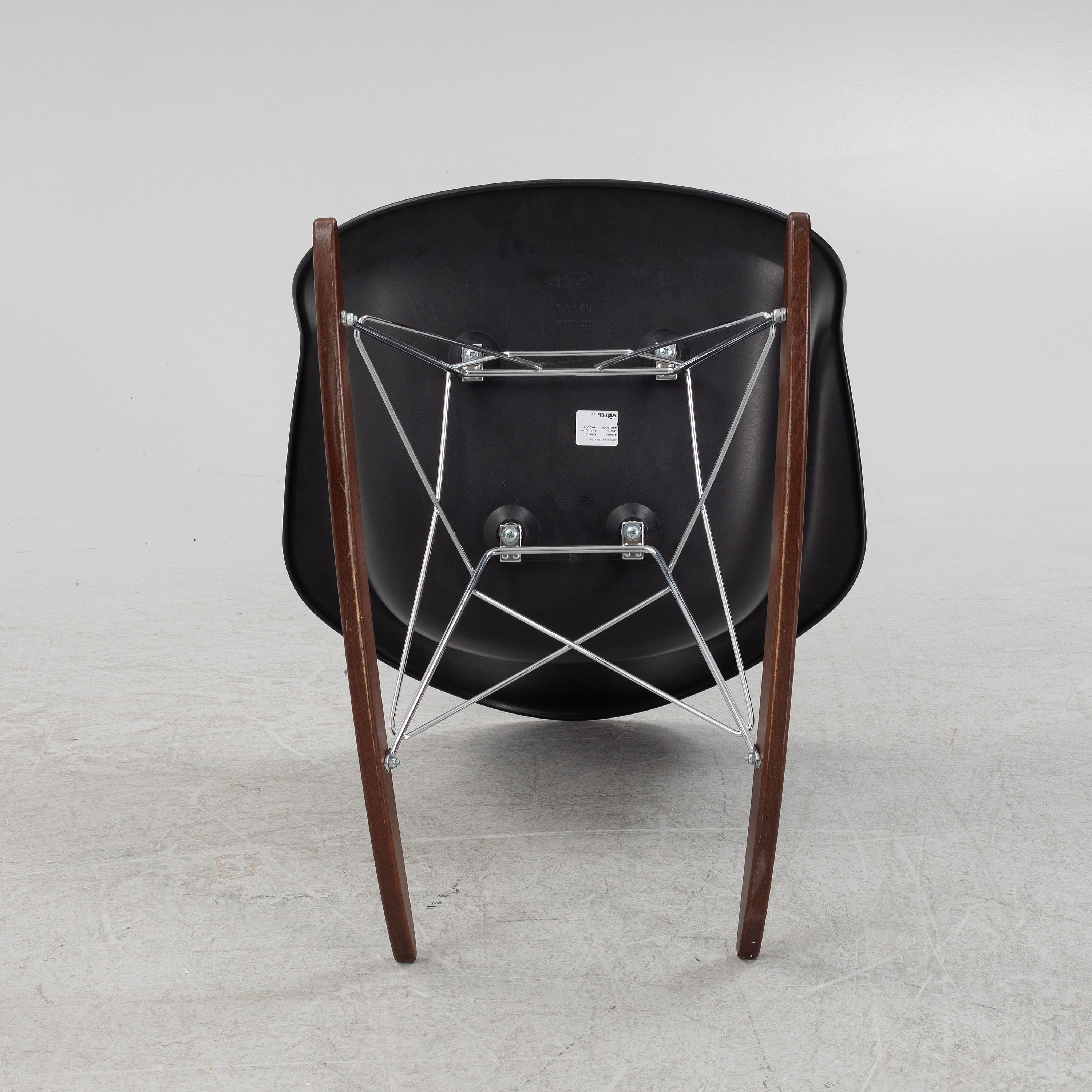 Charles and Ray Eames, rocking chair, "Eames Plastic Armchair RAR ...