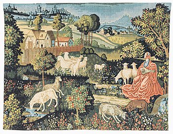 A wall hanging, Robert Four, France, c. 140 x 185 cm. - Bukowskis