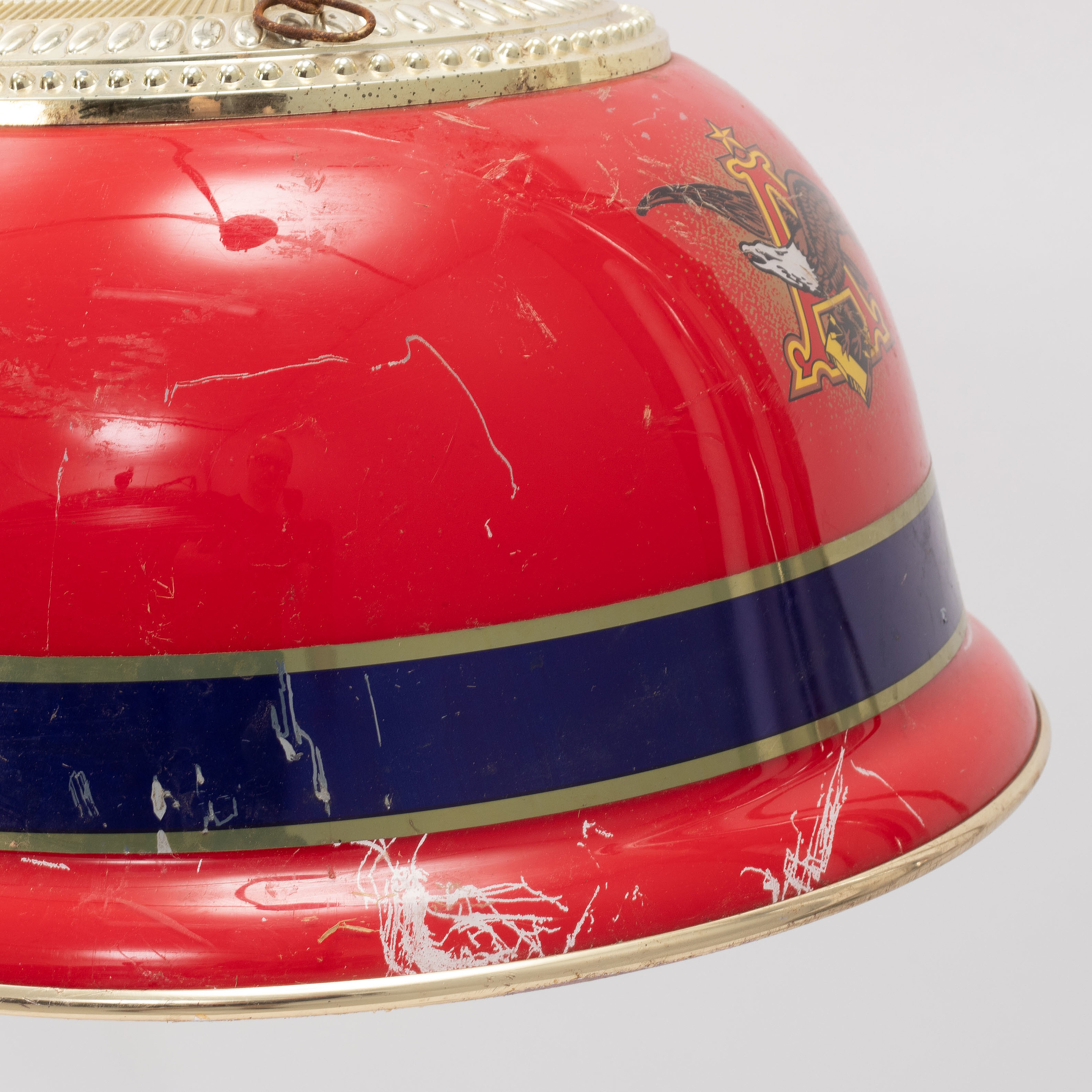 Ceiling lamp, marked Budweiser, late 20th century. - Bukowskis