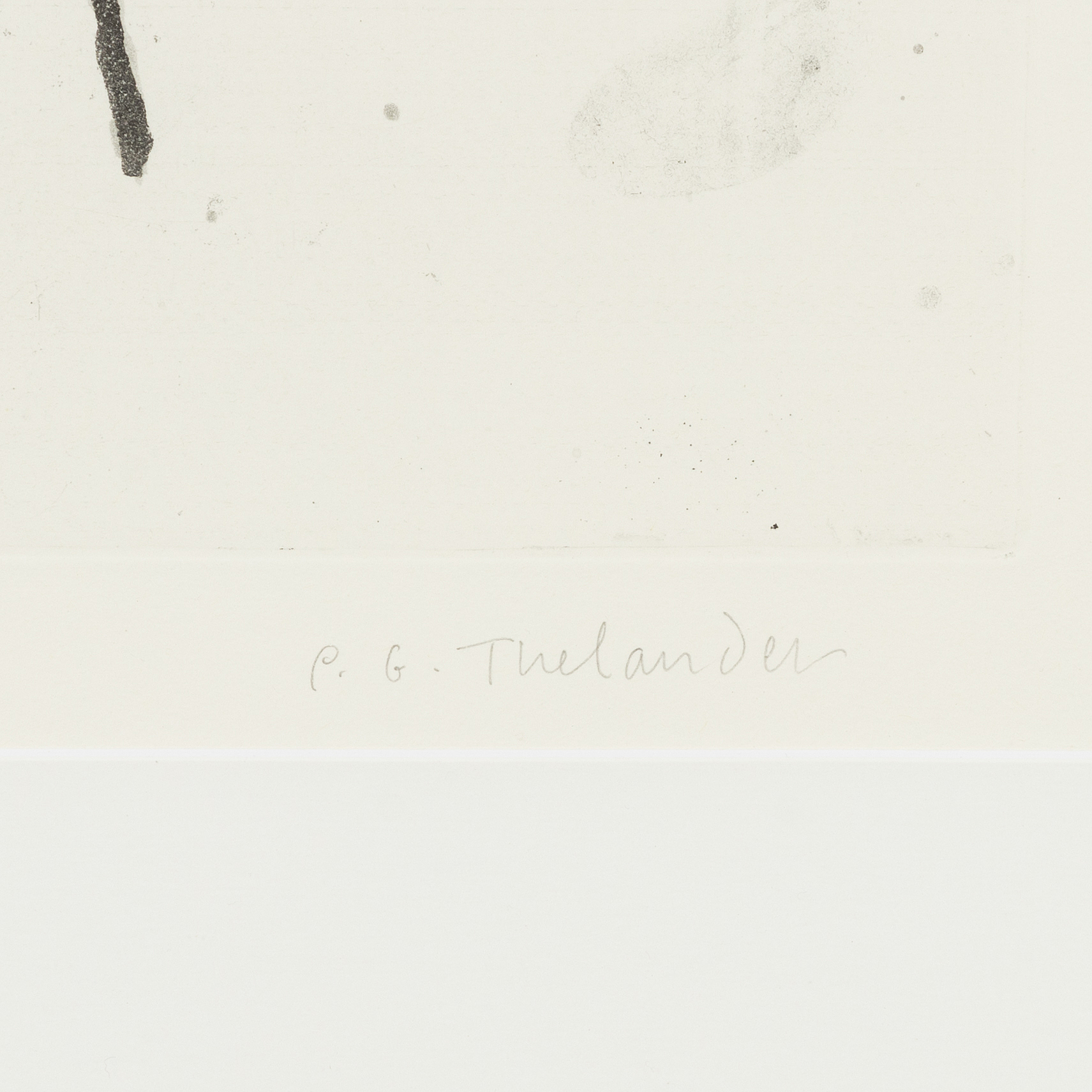 PG Thelander, "Paradis II". - Bukowskis