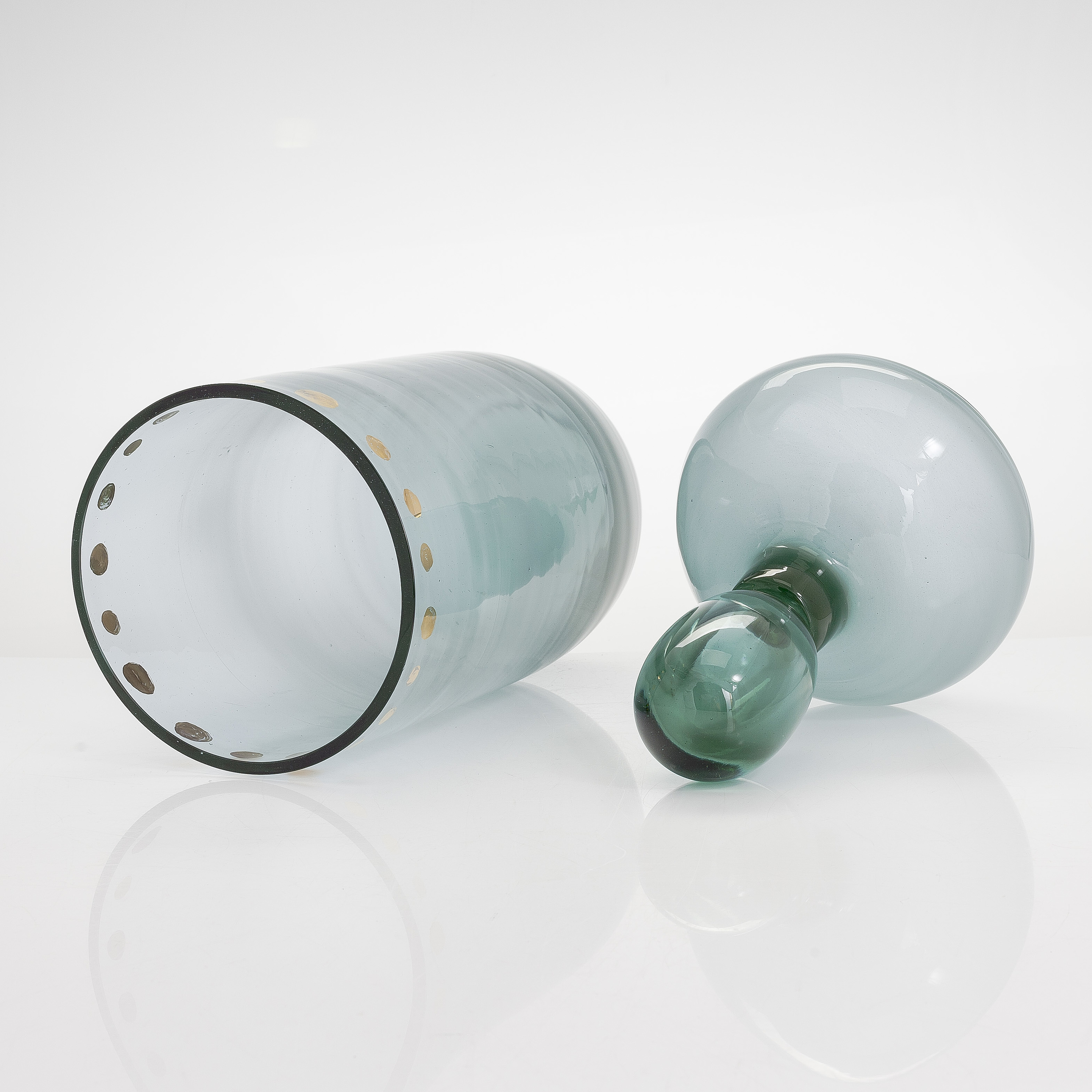 Sini Majuri, Art glass 'Aether', signed Sini Majuri 2023. - Bukowskis