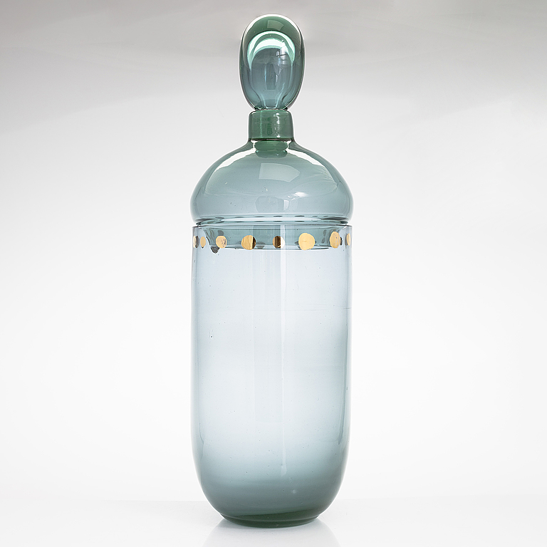 Sini Majuri, Art glass 'Aether', signed Sini Majuri 2023. - Bukowskis
