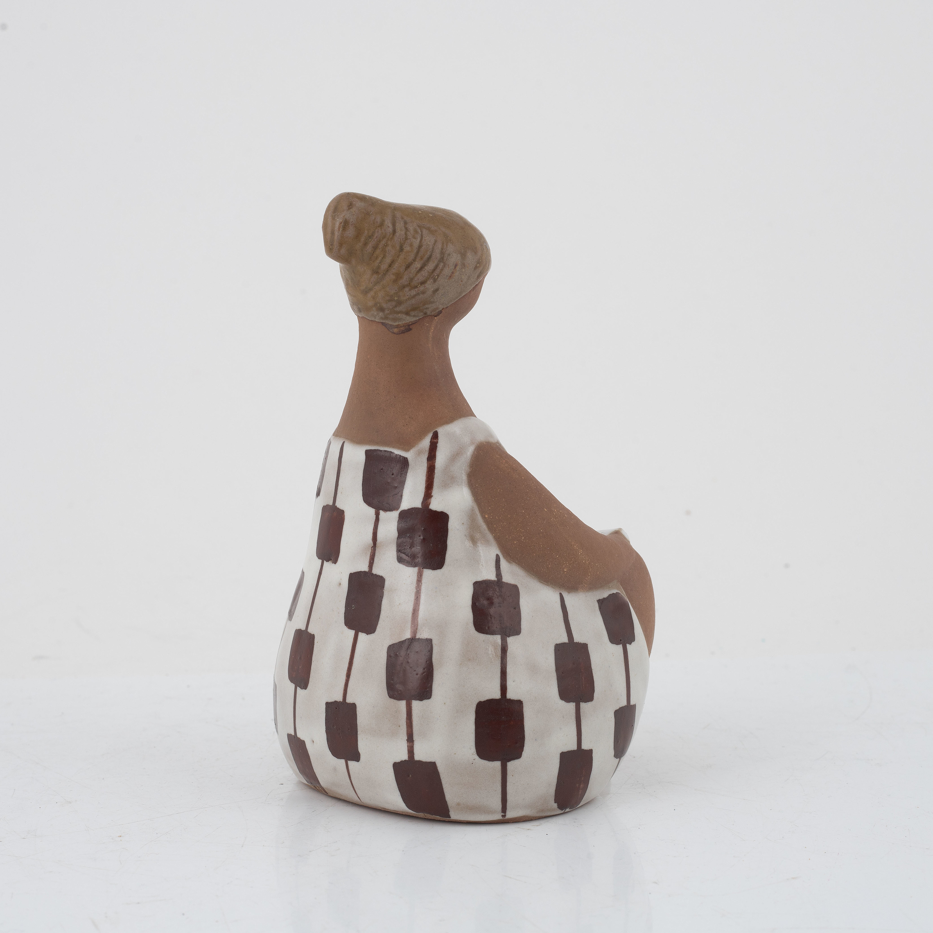 Lisa Larson, two stoneware figurines, Gustavsberg, Sweden. - Bukowskis