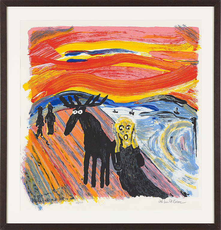 Carl Johan De Geer, "Skriet 5". - Bukowskis