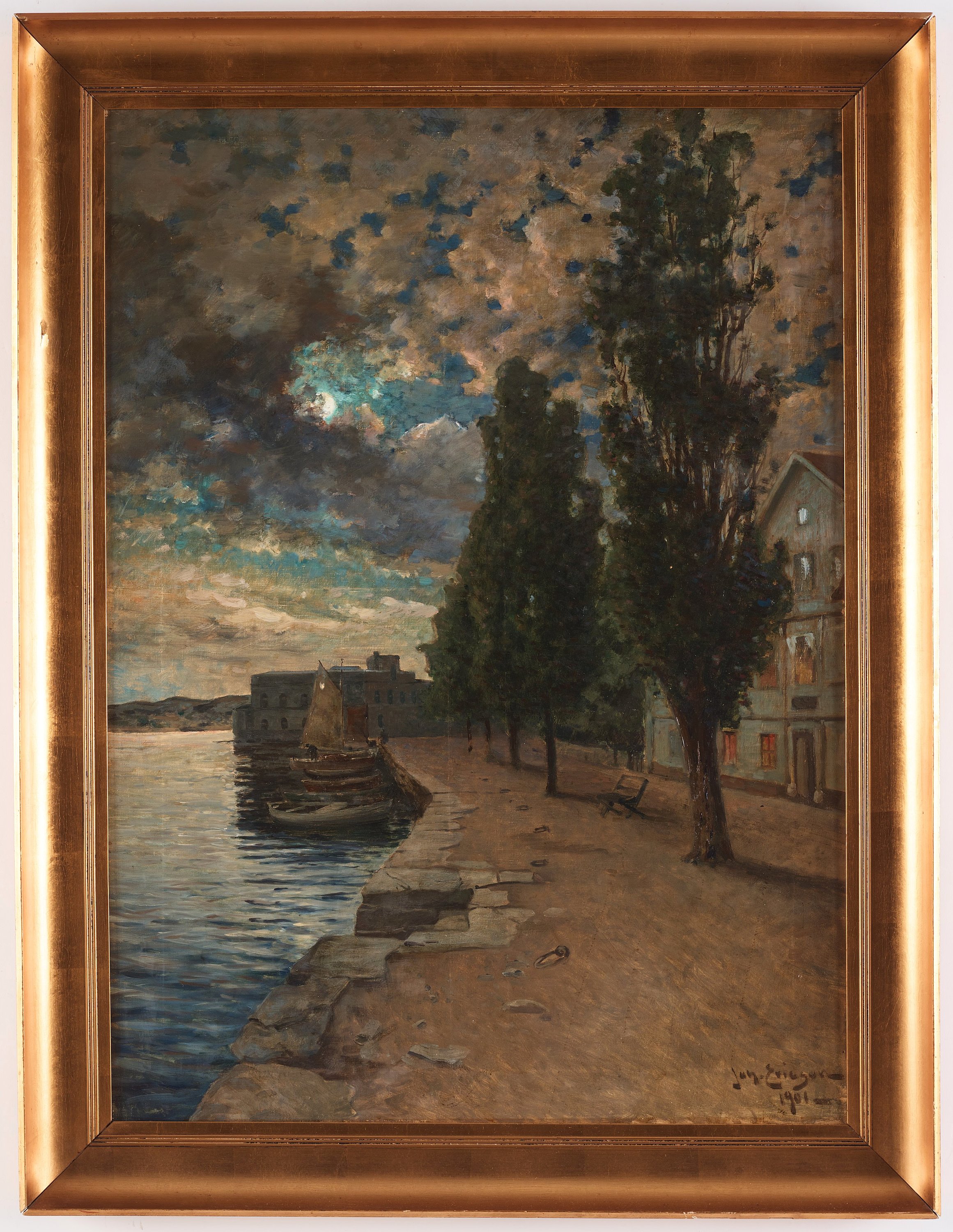 Johan Ericson, Moonlight, Marstrand. - Bukowskis