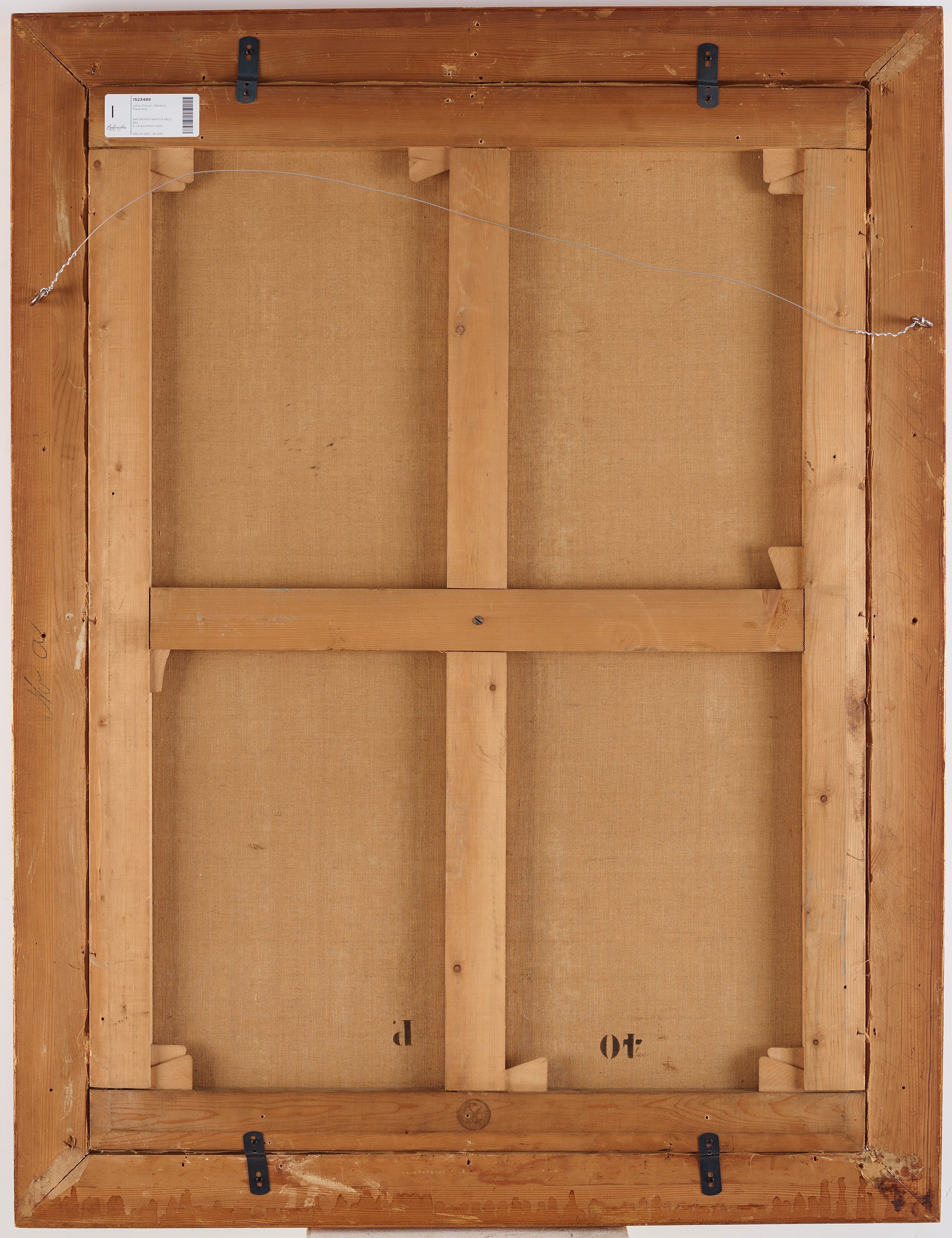 Johan Ericson, Moonlight, Marstrand. - Bukowskis