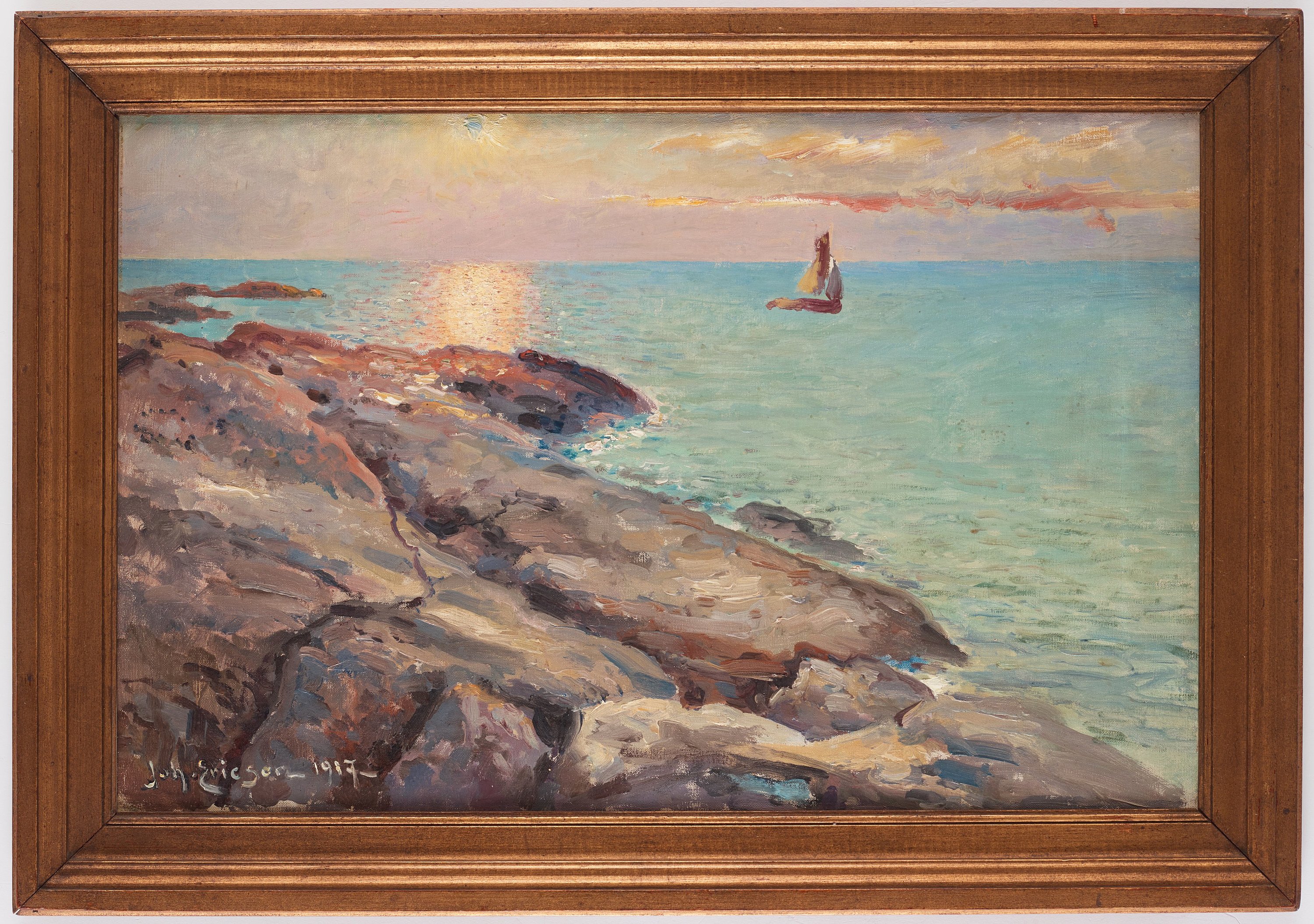 Johan Ericson, Solglitter, Tåudden, Marstrand. - Bukowskis