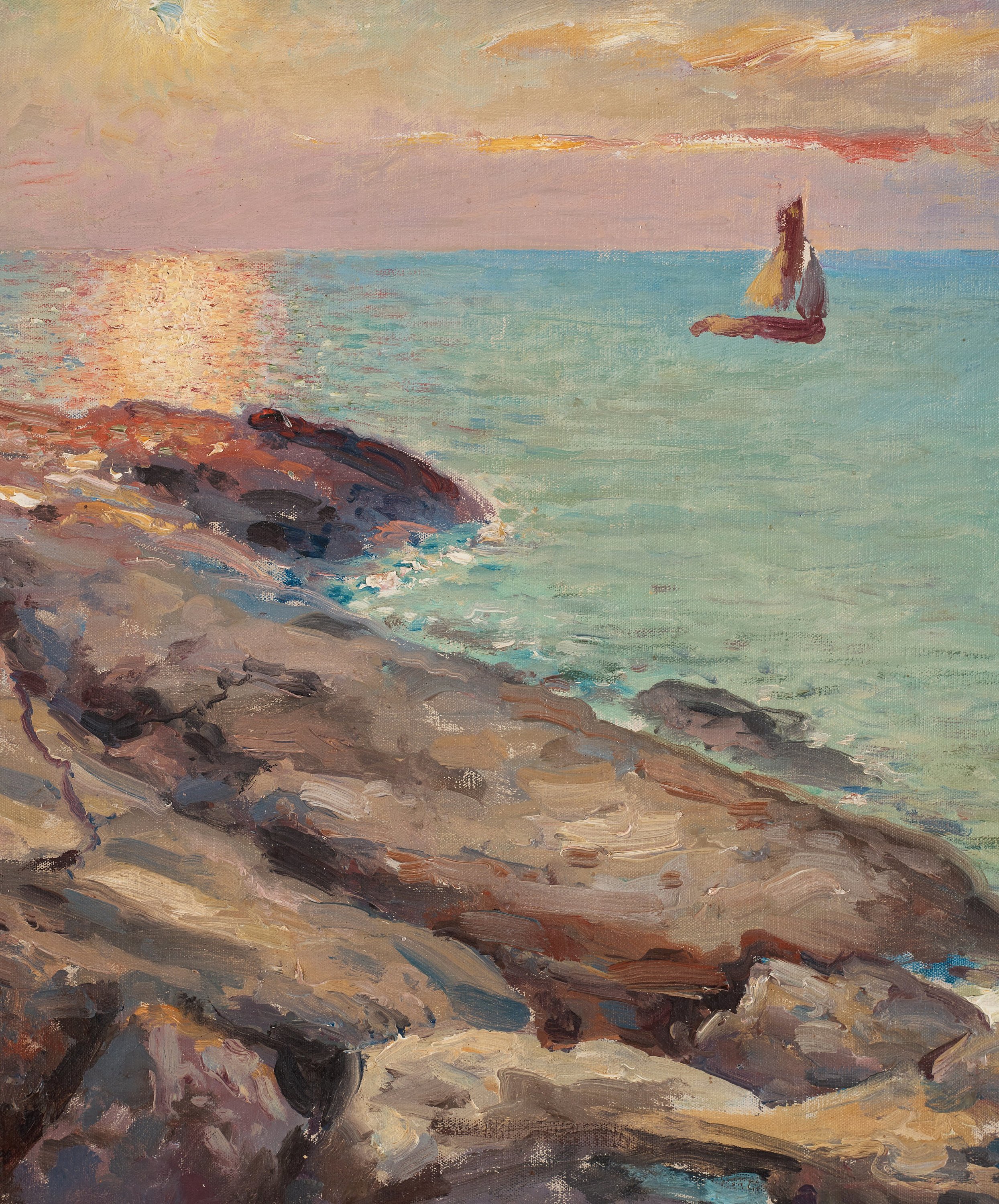 Johan Ericson, Solglitter, Tåudden, Marstrand. - Bukowskis