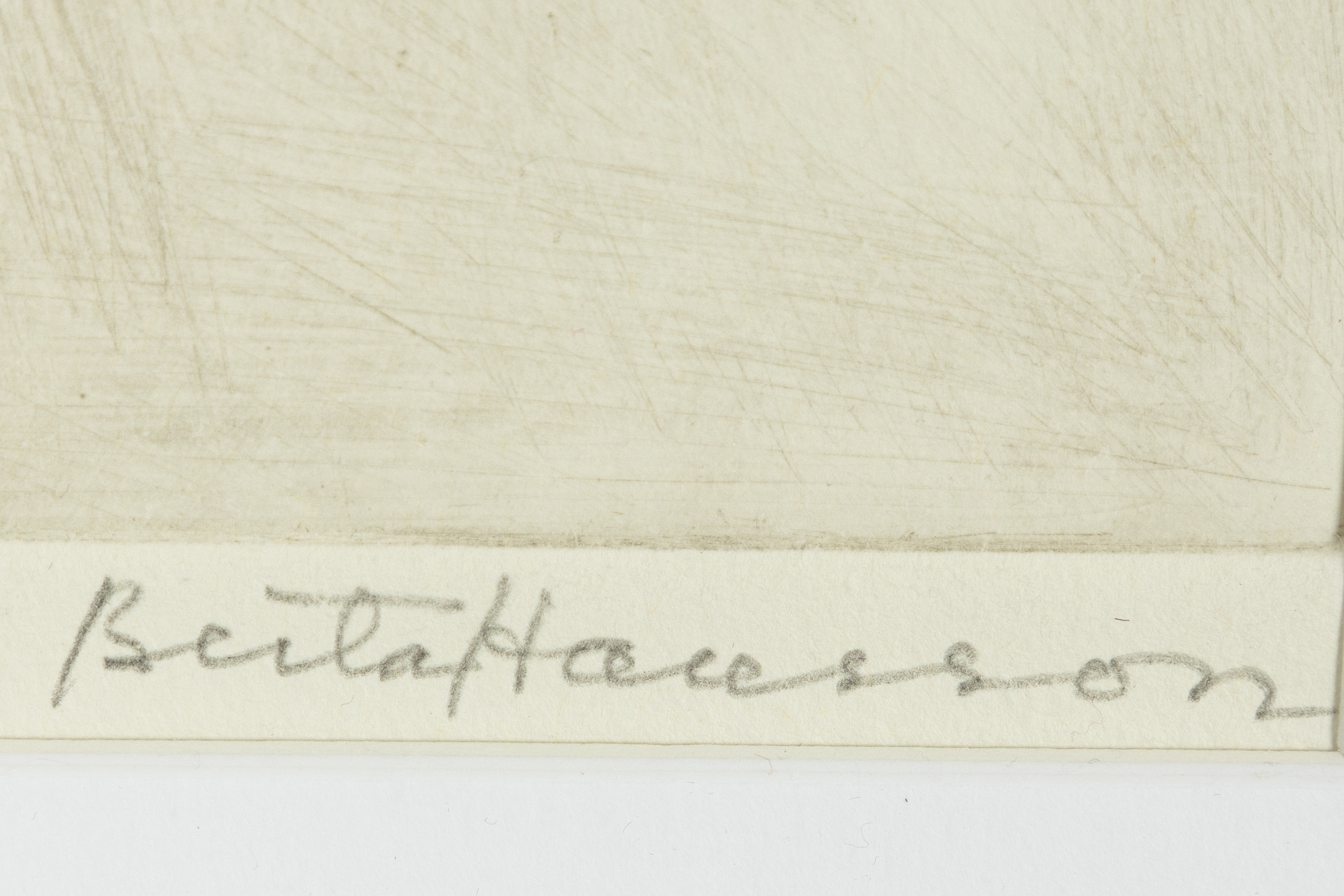 Berta Hansson, Utan titel. - Bukowskis