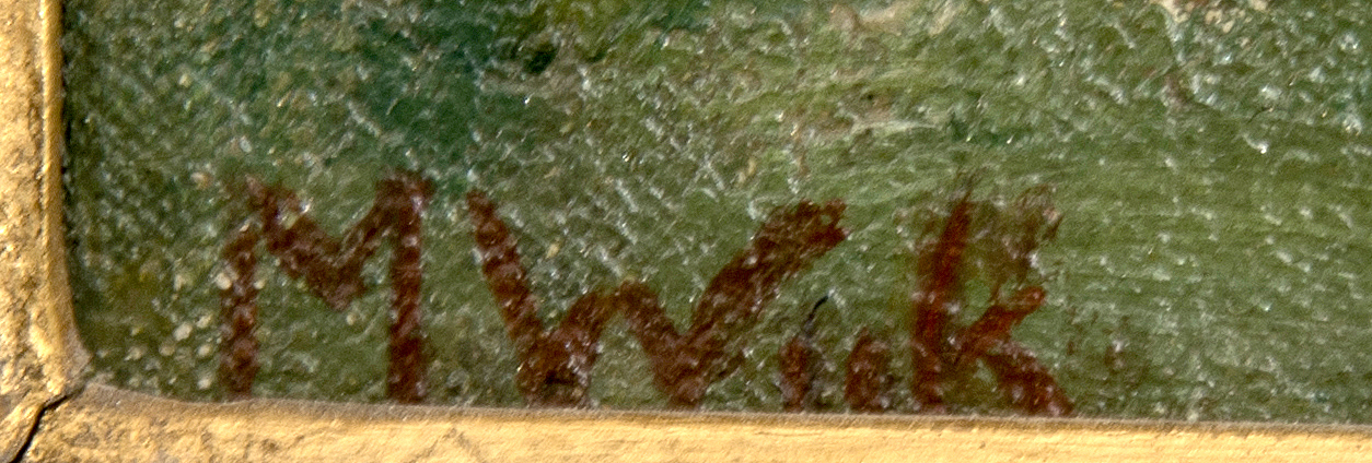 Maria Wiik, oil on canvas, signed. - Bukowskis