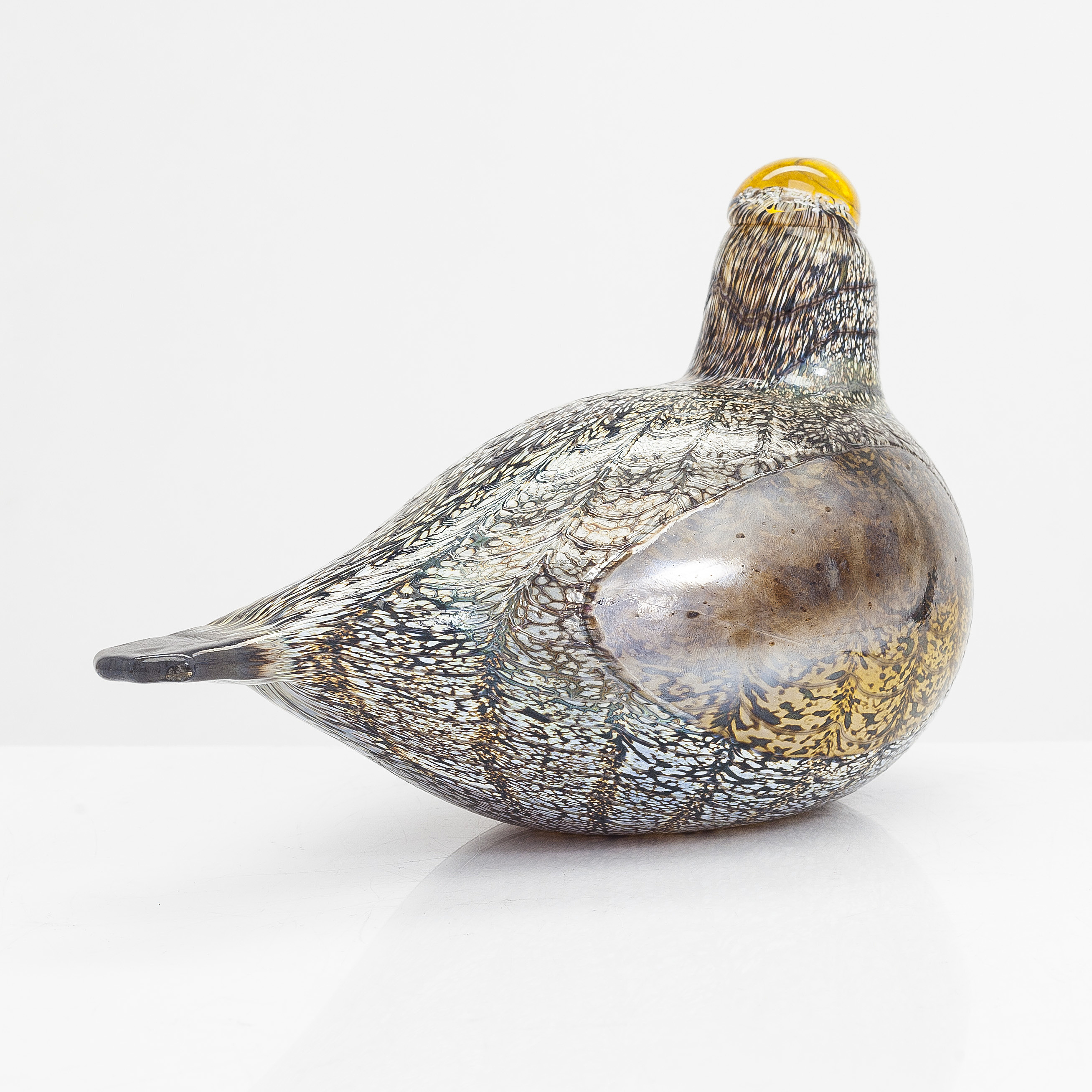 Oiva Toikka, a glass bird, signed O. Toikka Nuutajärvi. - Bukowskis