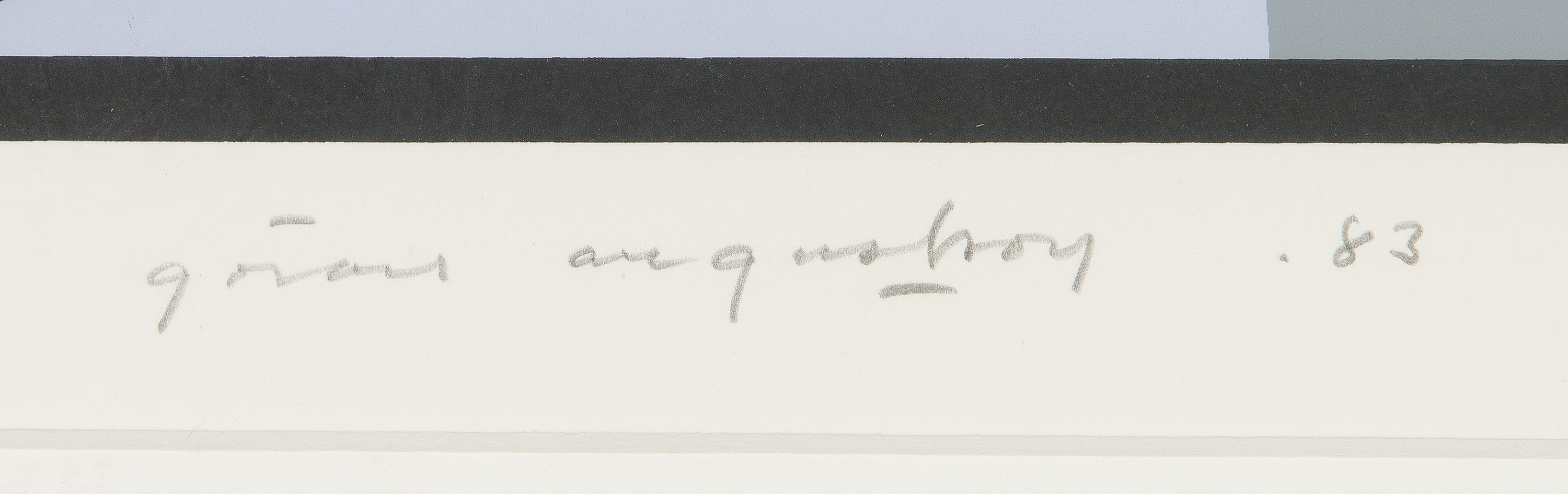 Göran Augustson, 'Opus 21'. - Bukowskis