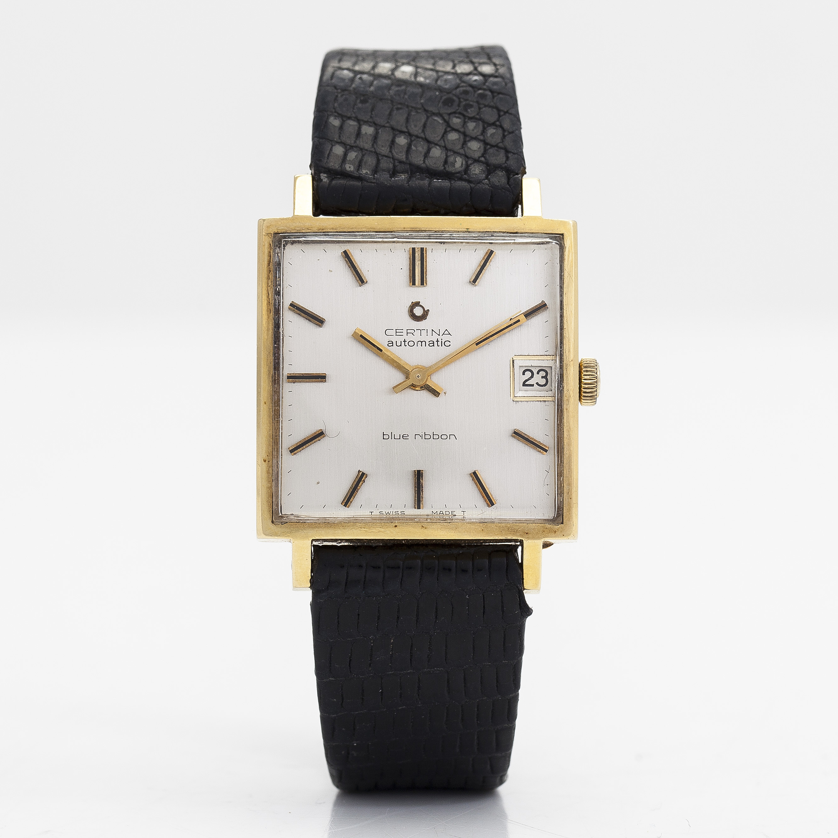 Certina, Blue Ribbon, wristwatch, 29 x 29 (38) mm. - Bukowskis