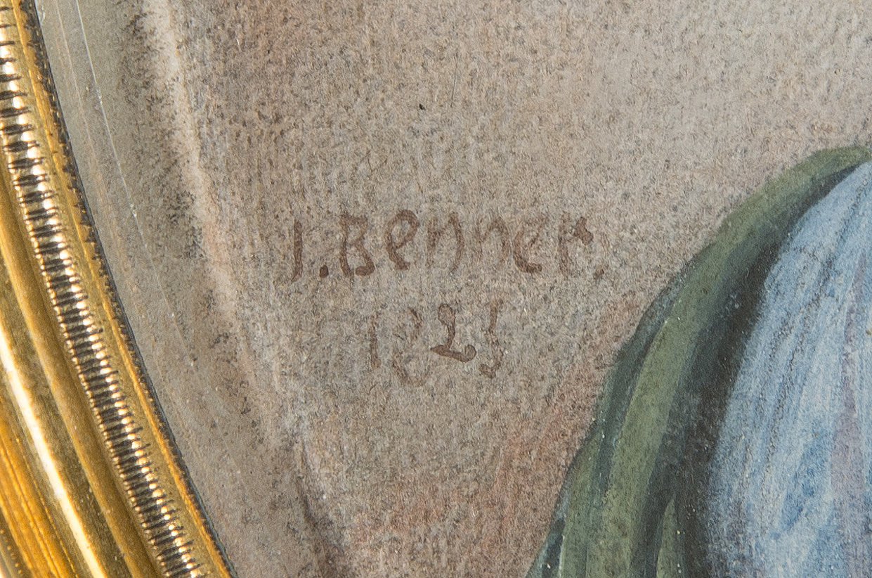 Jean Henri Benner, efter, Damporträtt. - Bukowskis